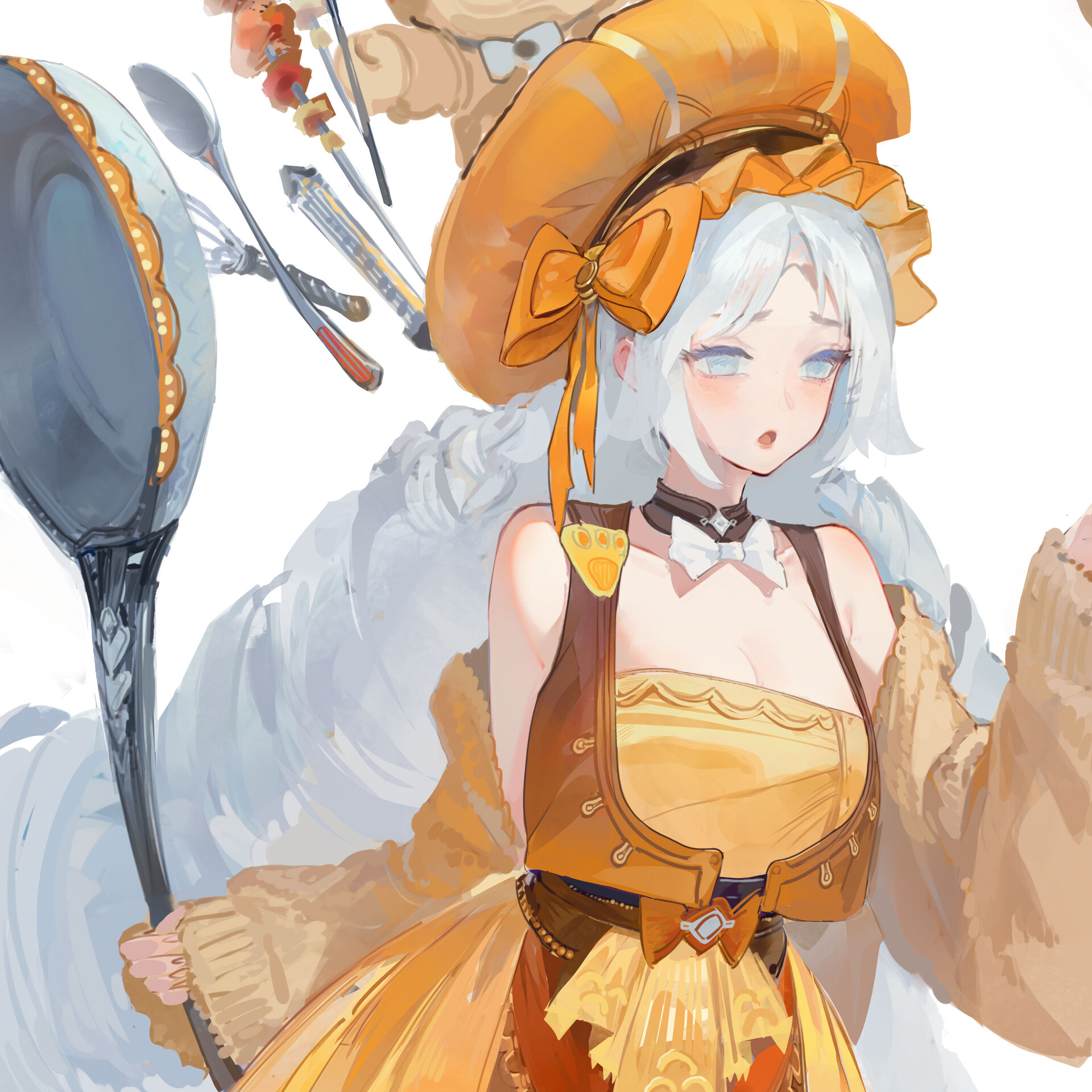 ArtStation - 小厨娘 Cooking Girl