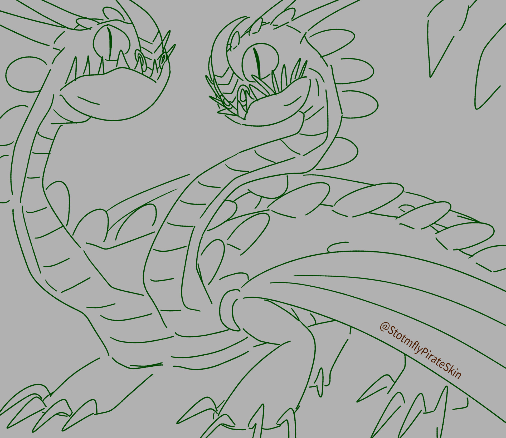 zippleback dragon coloring pages