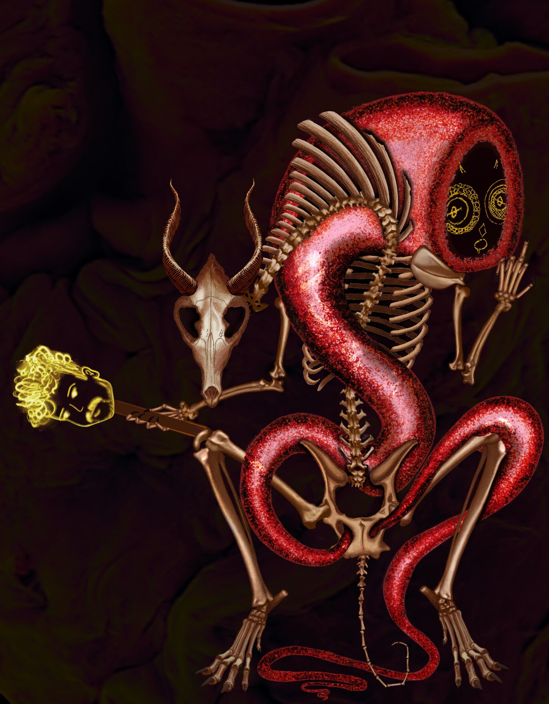 ArtStation - 0032 Pisker & Sgwyrm A very special piece I created for my best friend. It took me ...