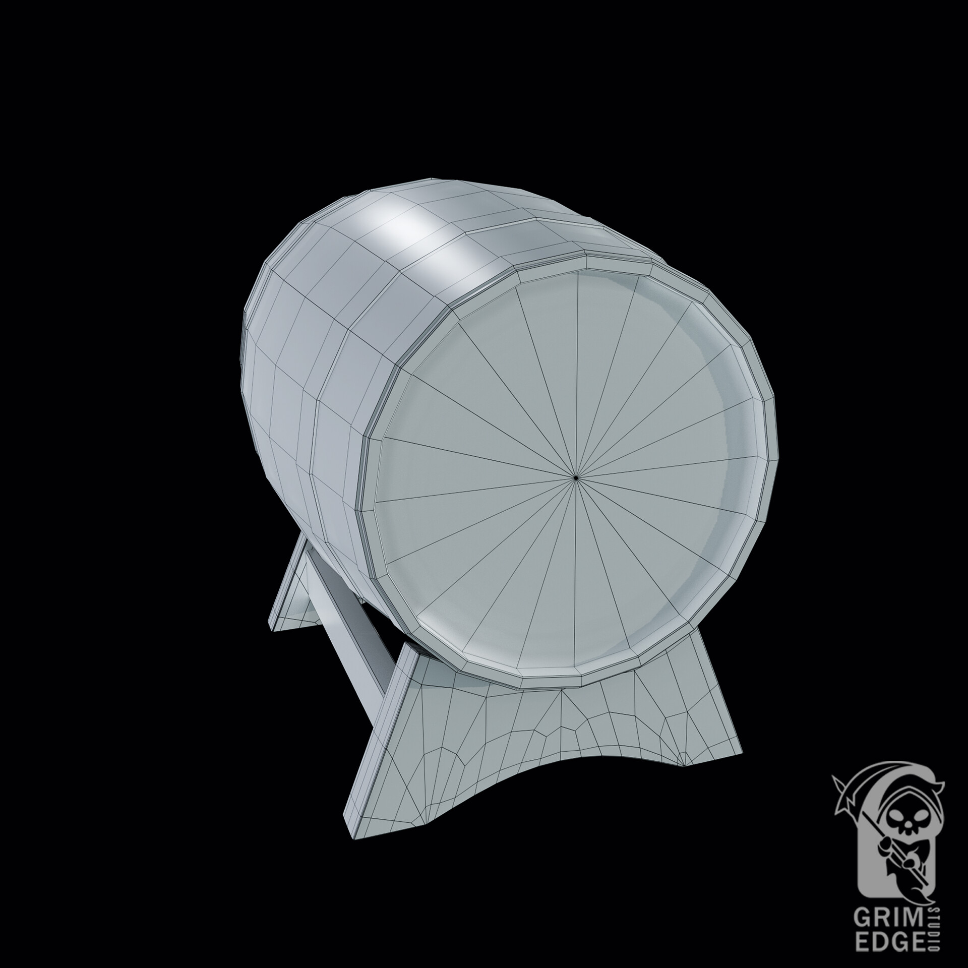 Grim Edge Studio - Beer Barrel