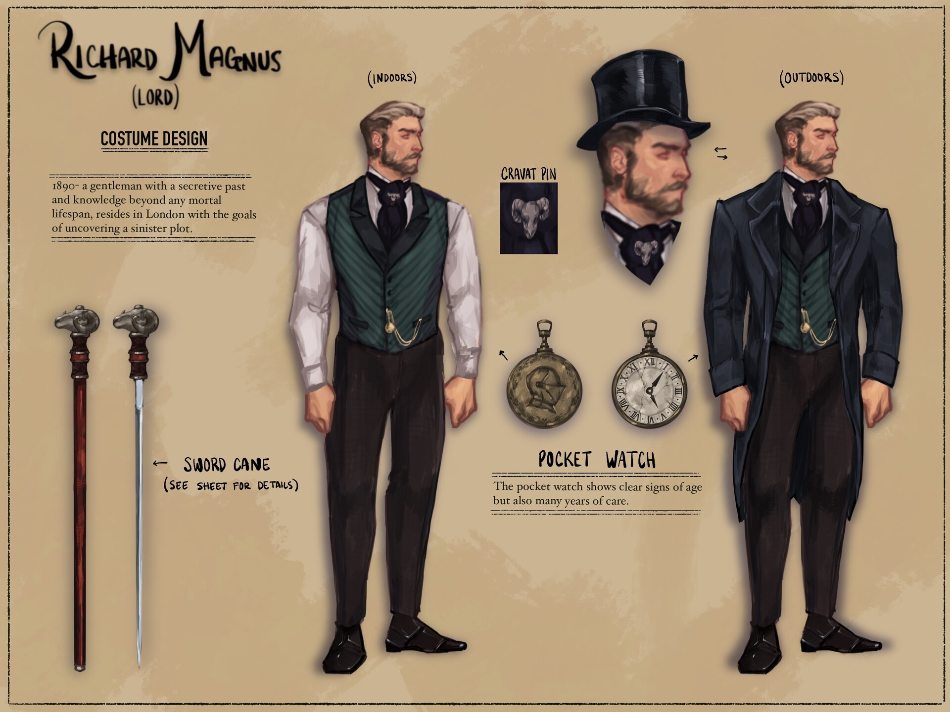 ArtStation - Magnus Costume Design