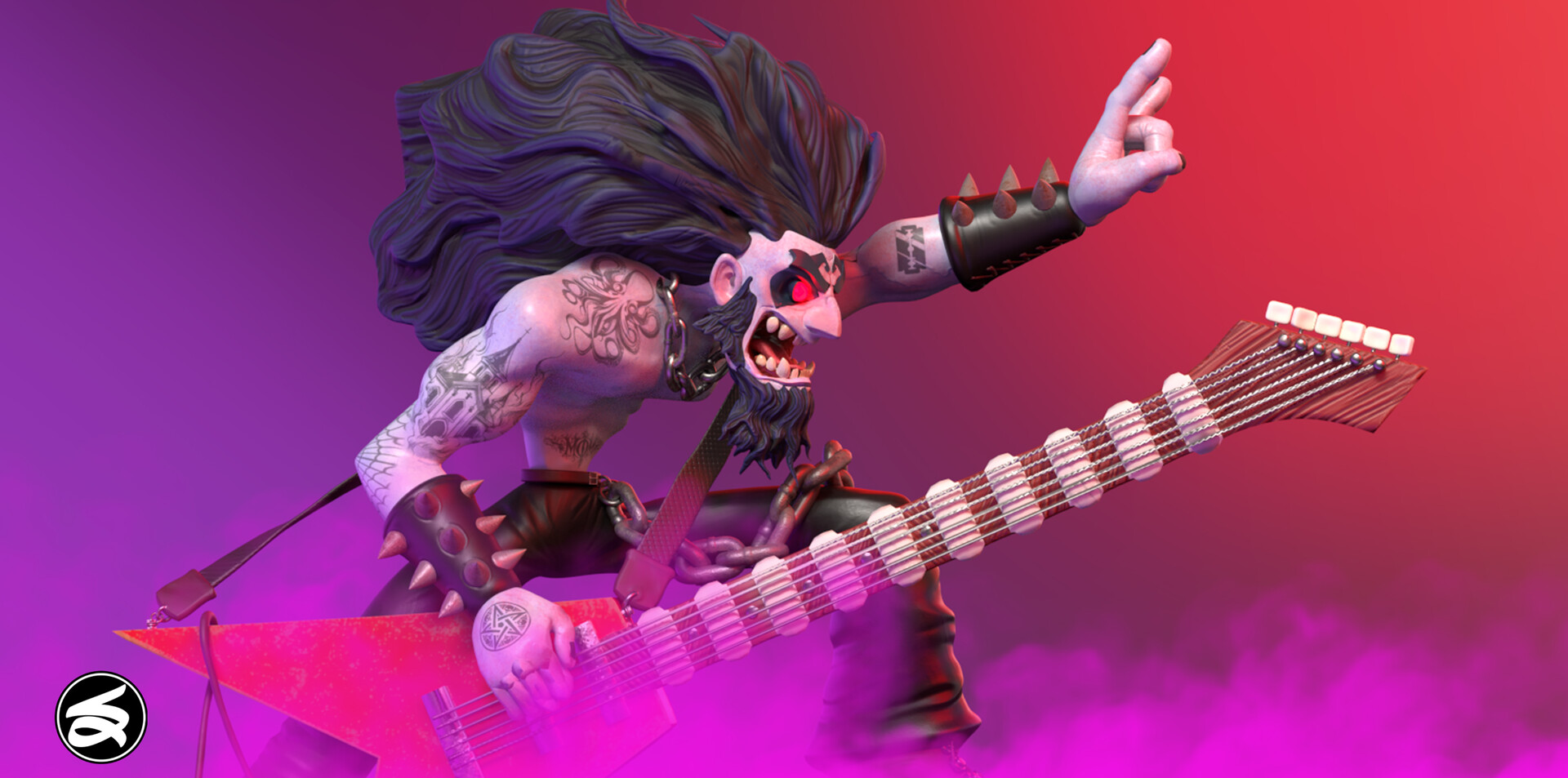 ArtStation - Character Modeling: The Rocker