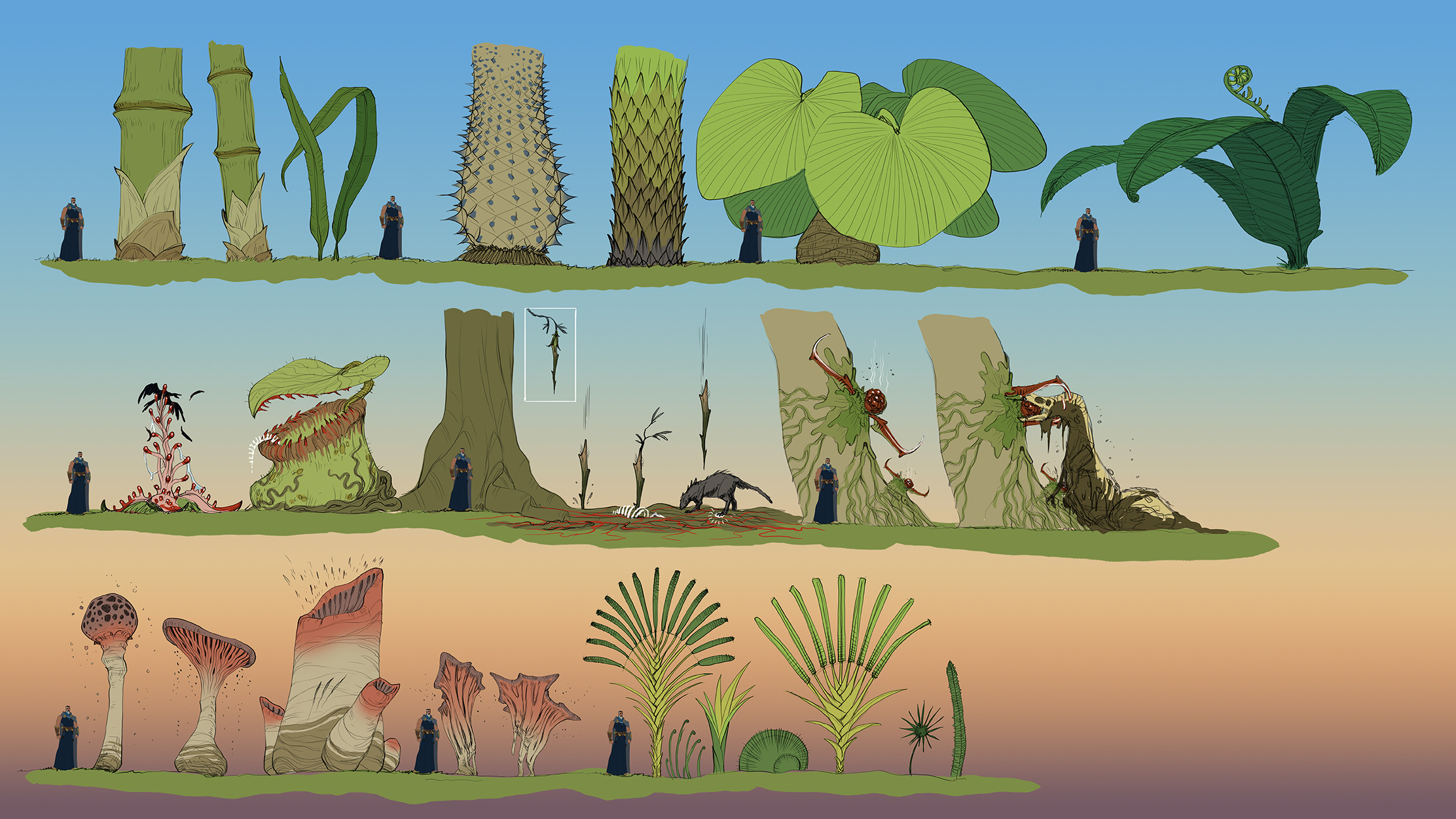 Matt Rhodes - DEAD gODS - Flora and Fauna