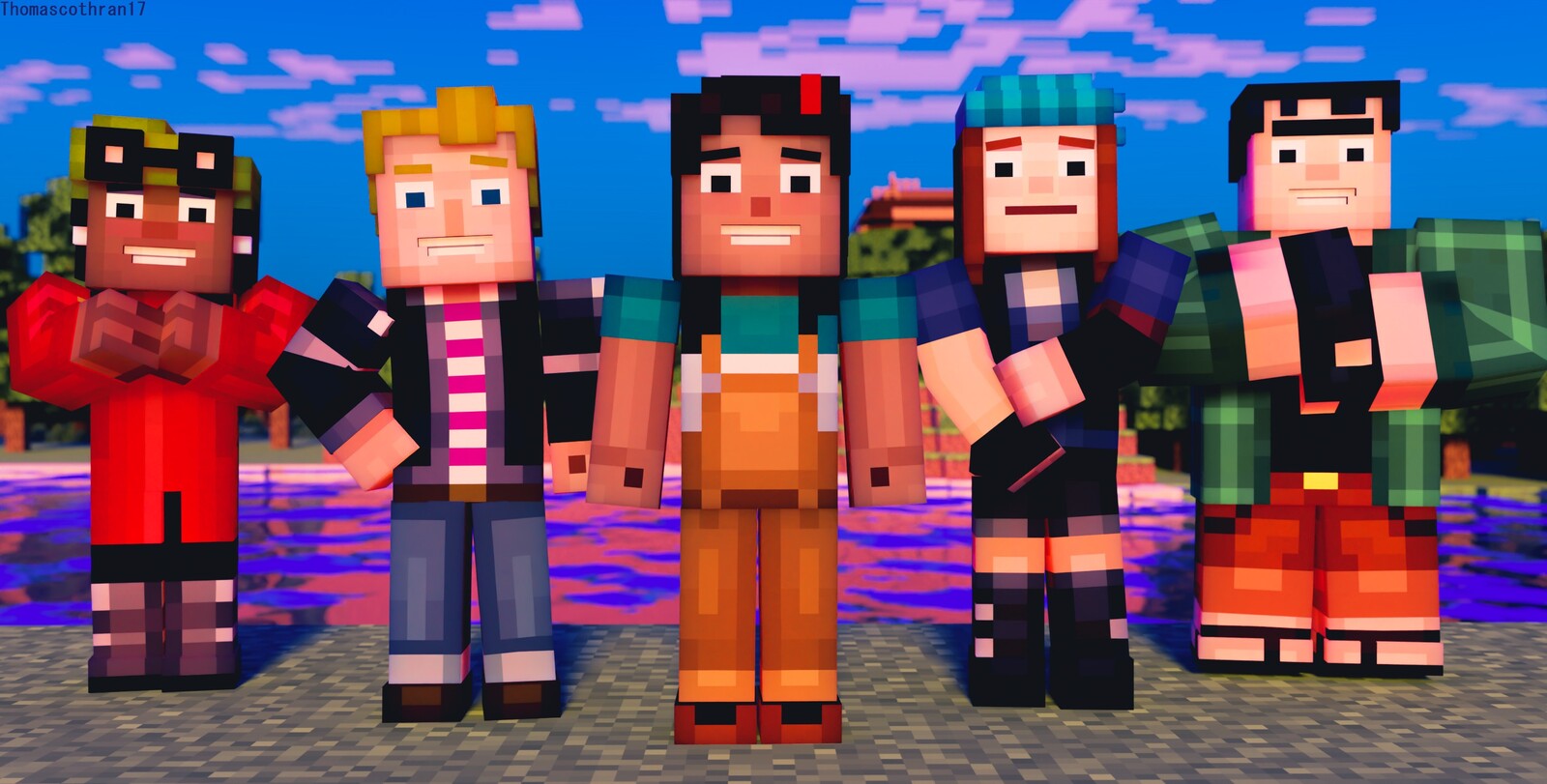 Thomas Cothran - MCSM Character Group Photos (Remastered)