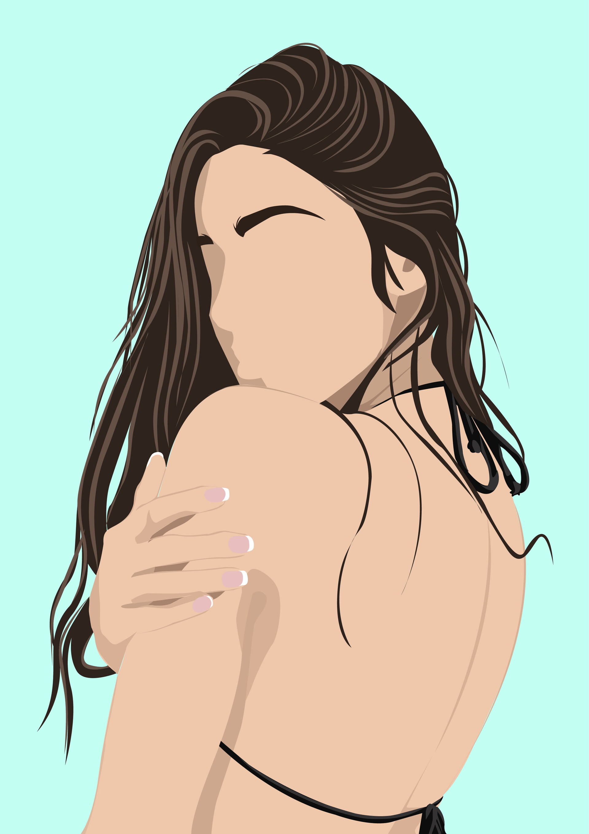 ArtStation - Flat Portrait