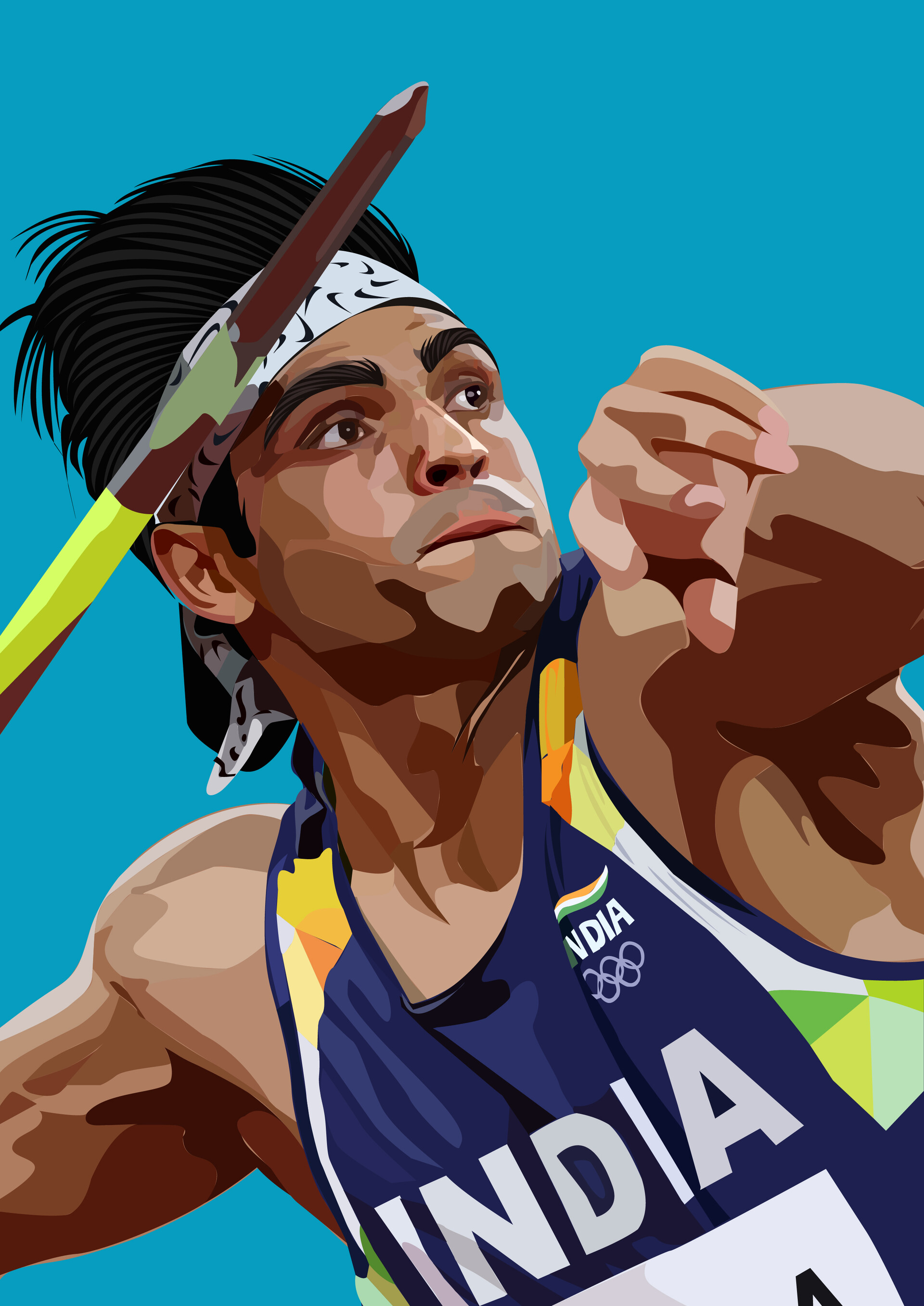 ArtStation - Flat Portrait