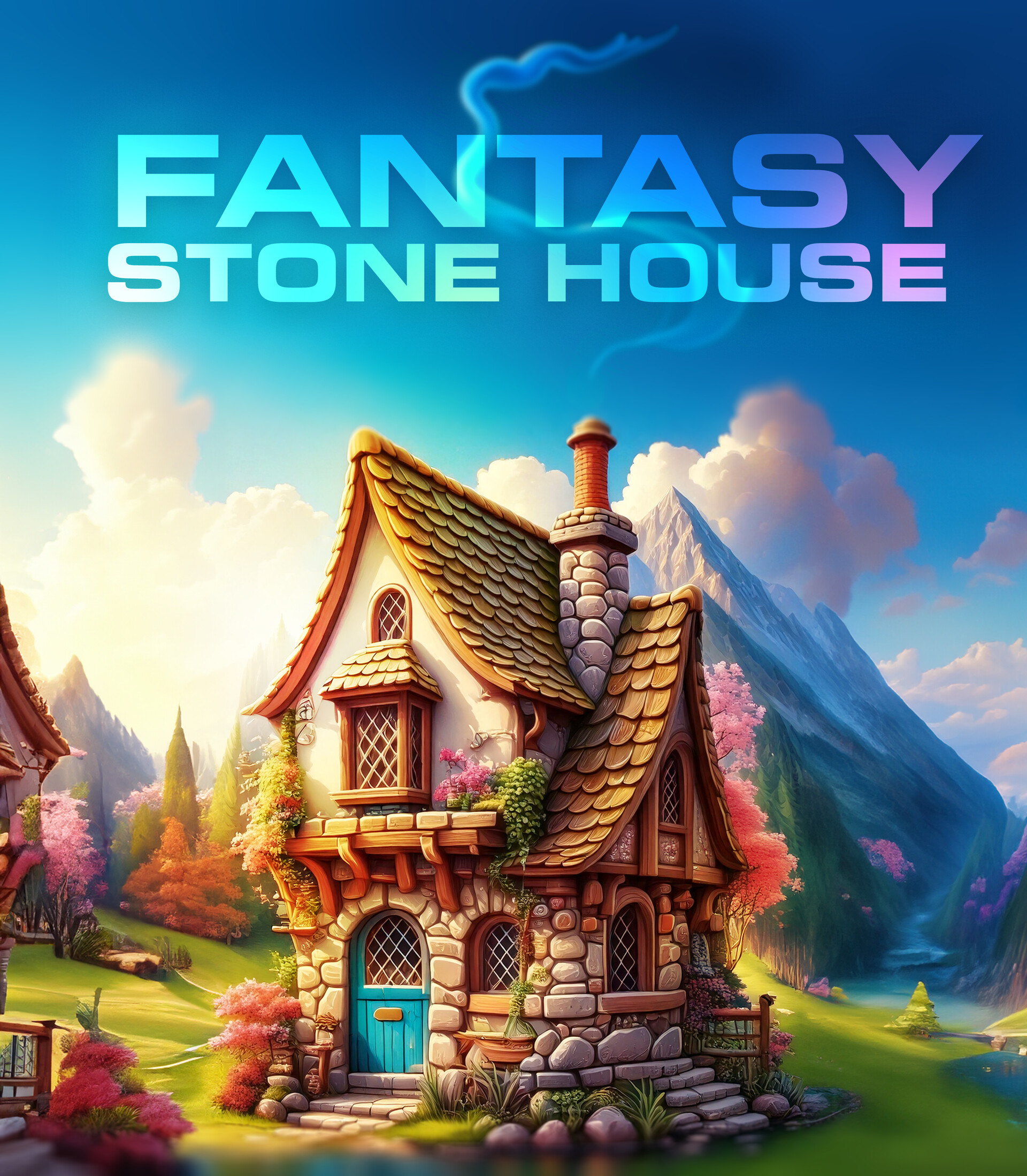 ArtStation - Fantasy Stone House