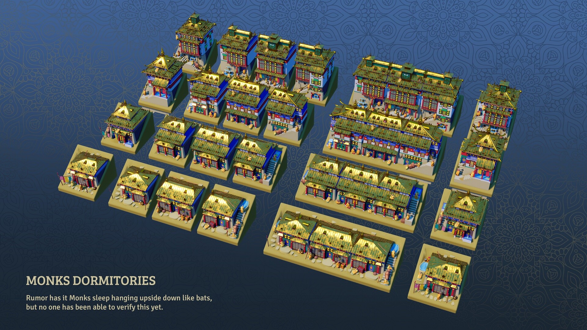 Michał Kubas - Laysara: Summit Kingdom ‒ Buildings 3D Concepts