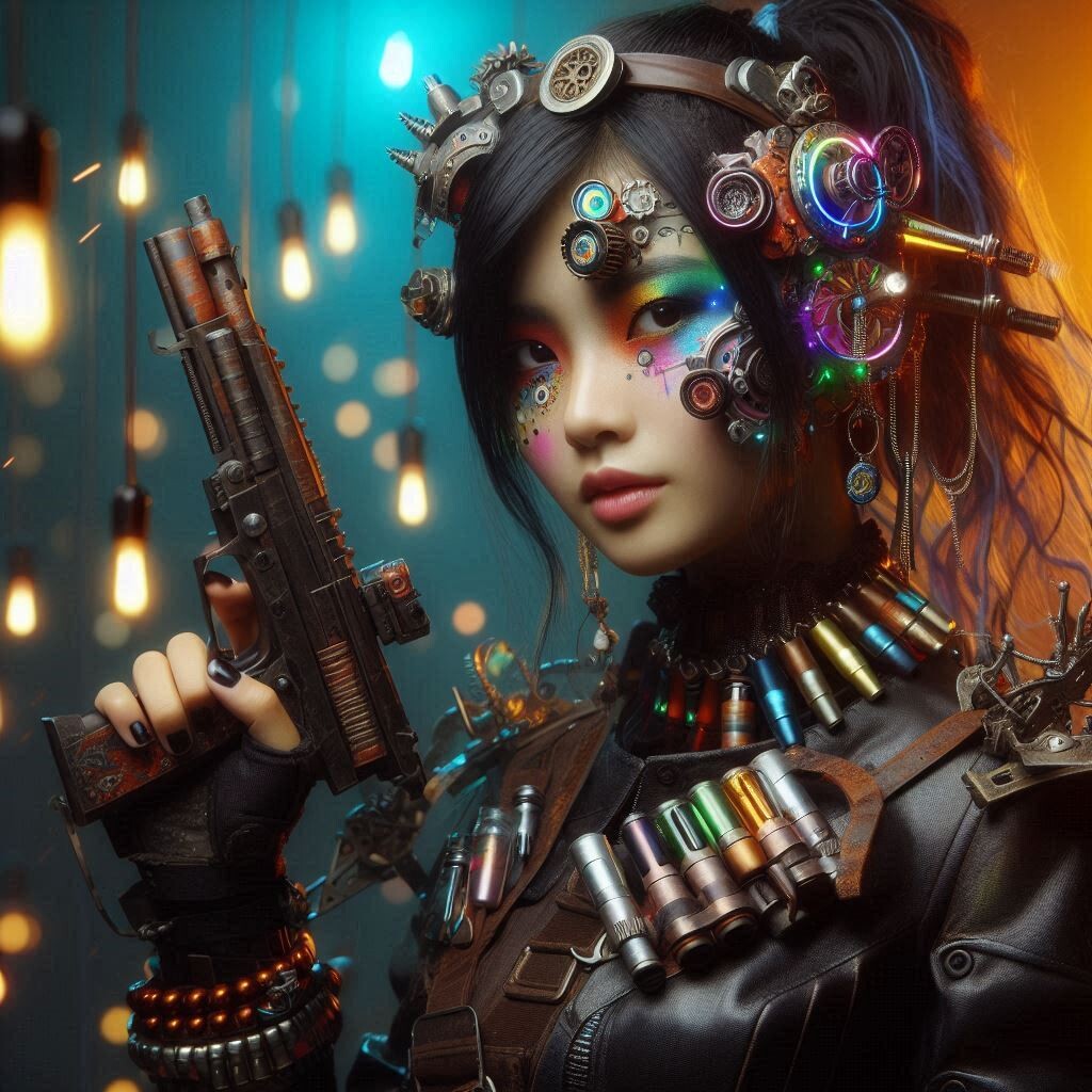 ArtStation - Steam girl