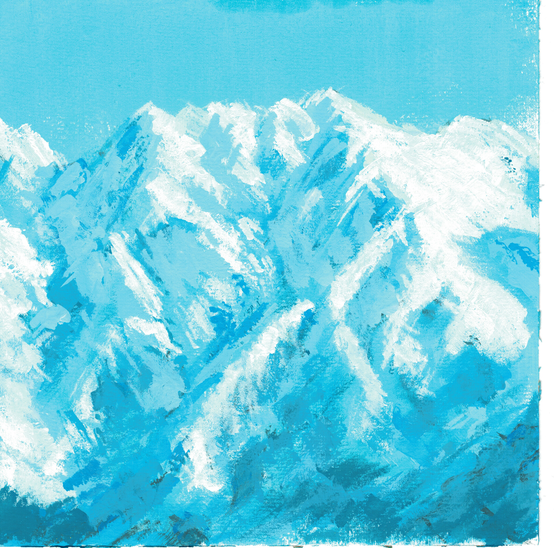 ArtStation - Gouashe 4 tatry