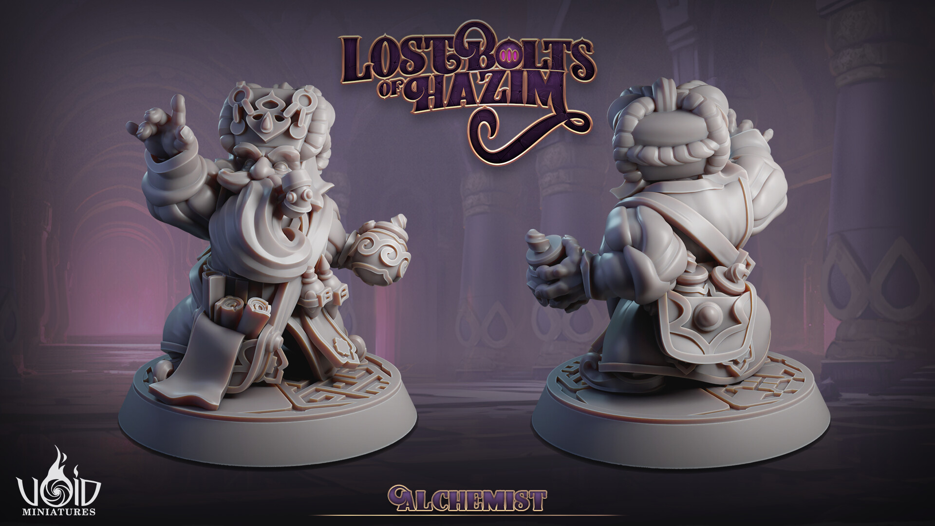 Odin Fernandez Moreno 3D Artist - Stylized Dwarf Miniature LBH ...