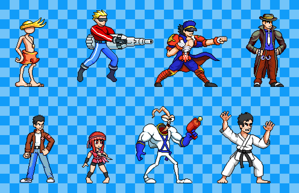 ArtStation - Commission Sega sprites