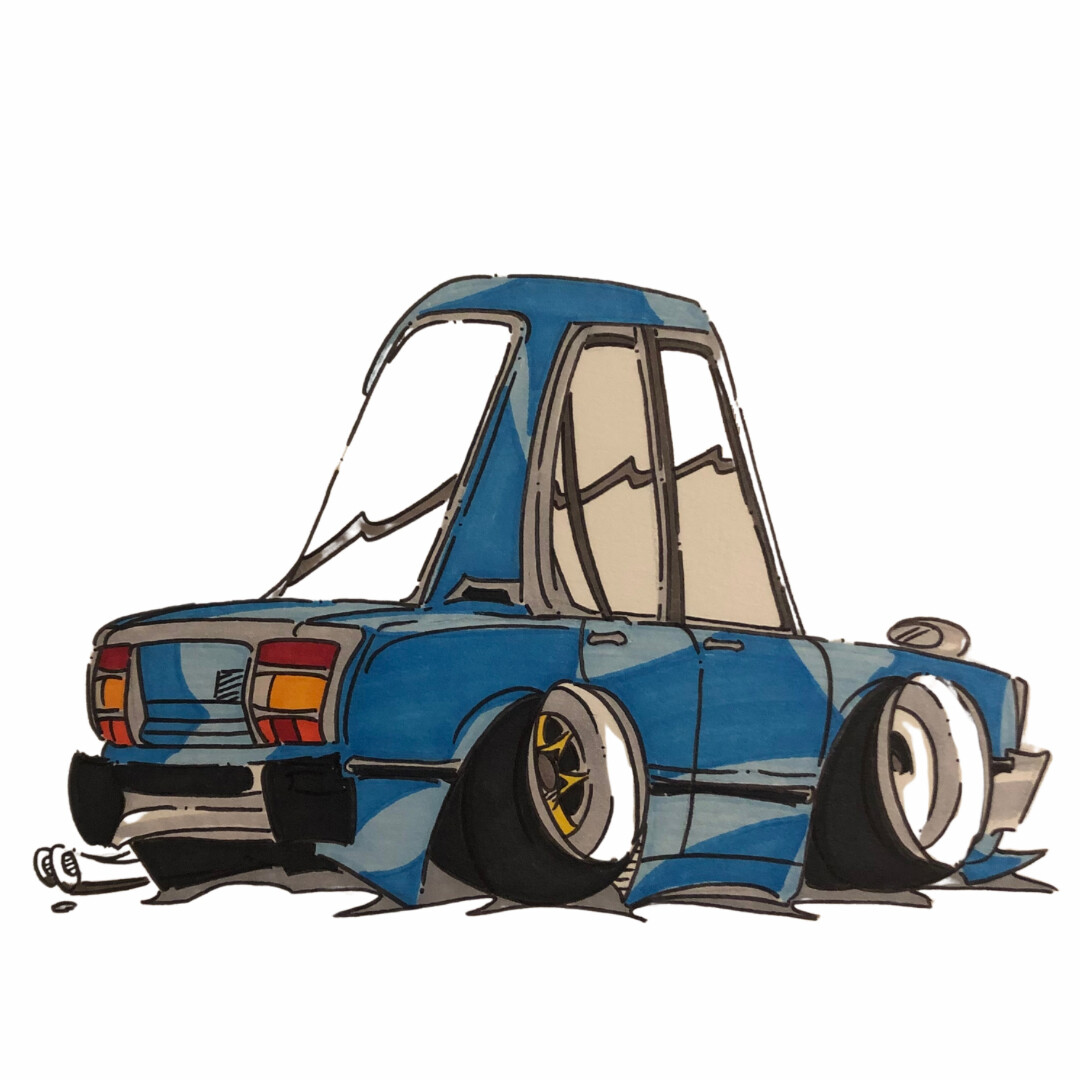 ArtStation - Automotive cartoon car