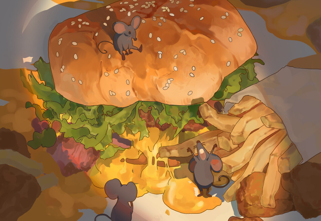 ArtStation - Hamburger