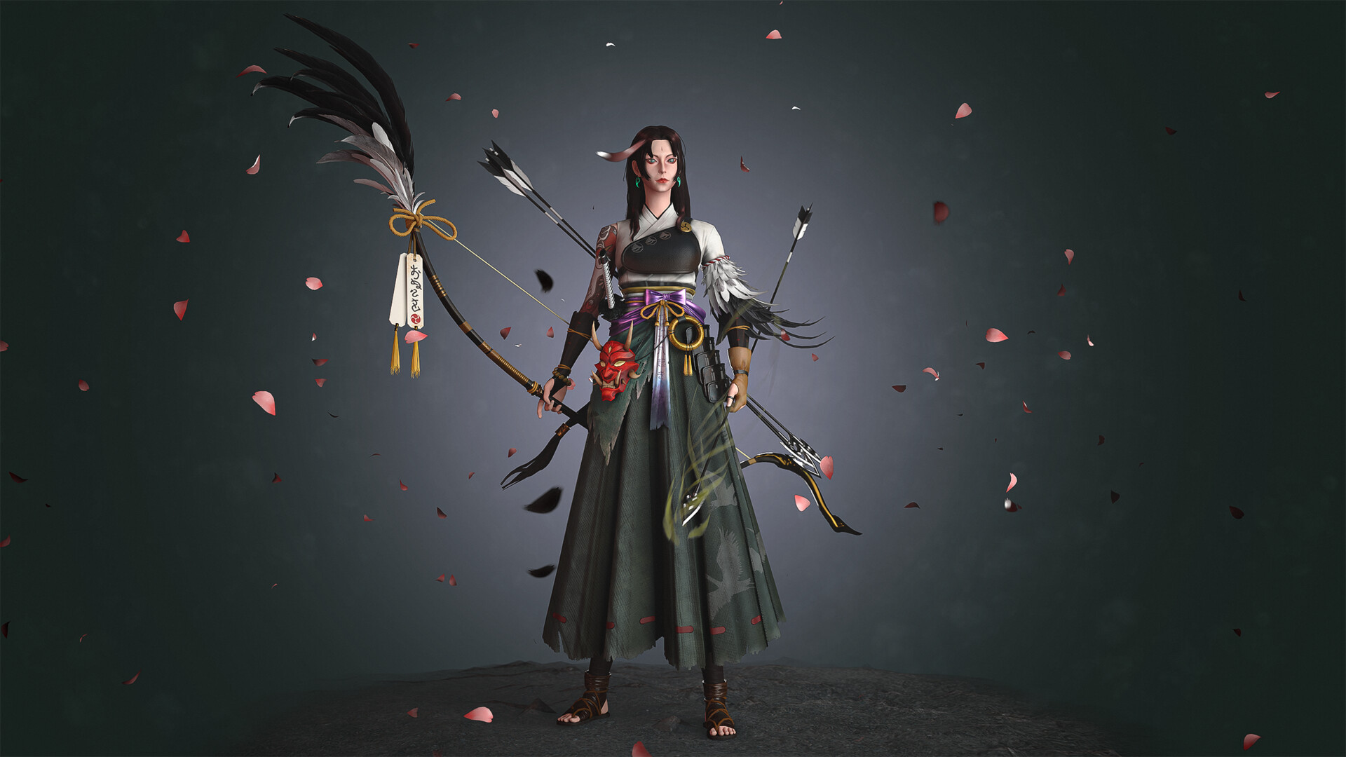 ArtStation - Japanese archery