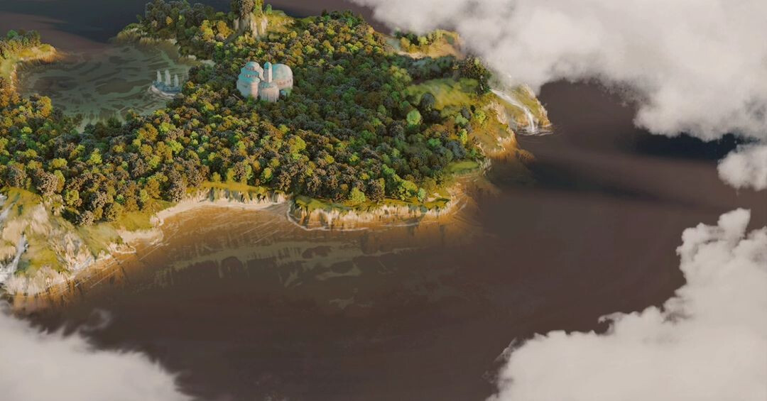 ArtStation - FANTACY ISLAND