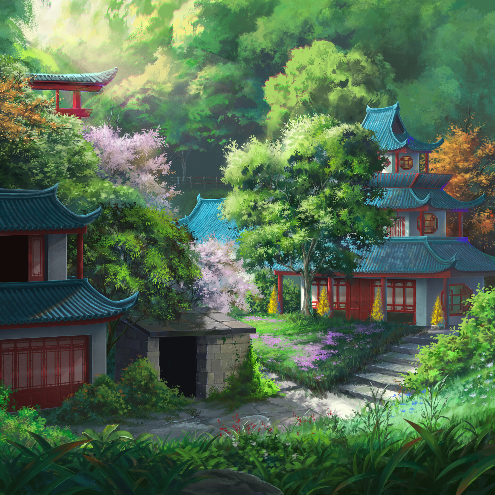 ArtStation - Animation Background No 7