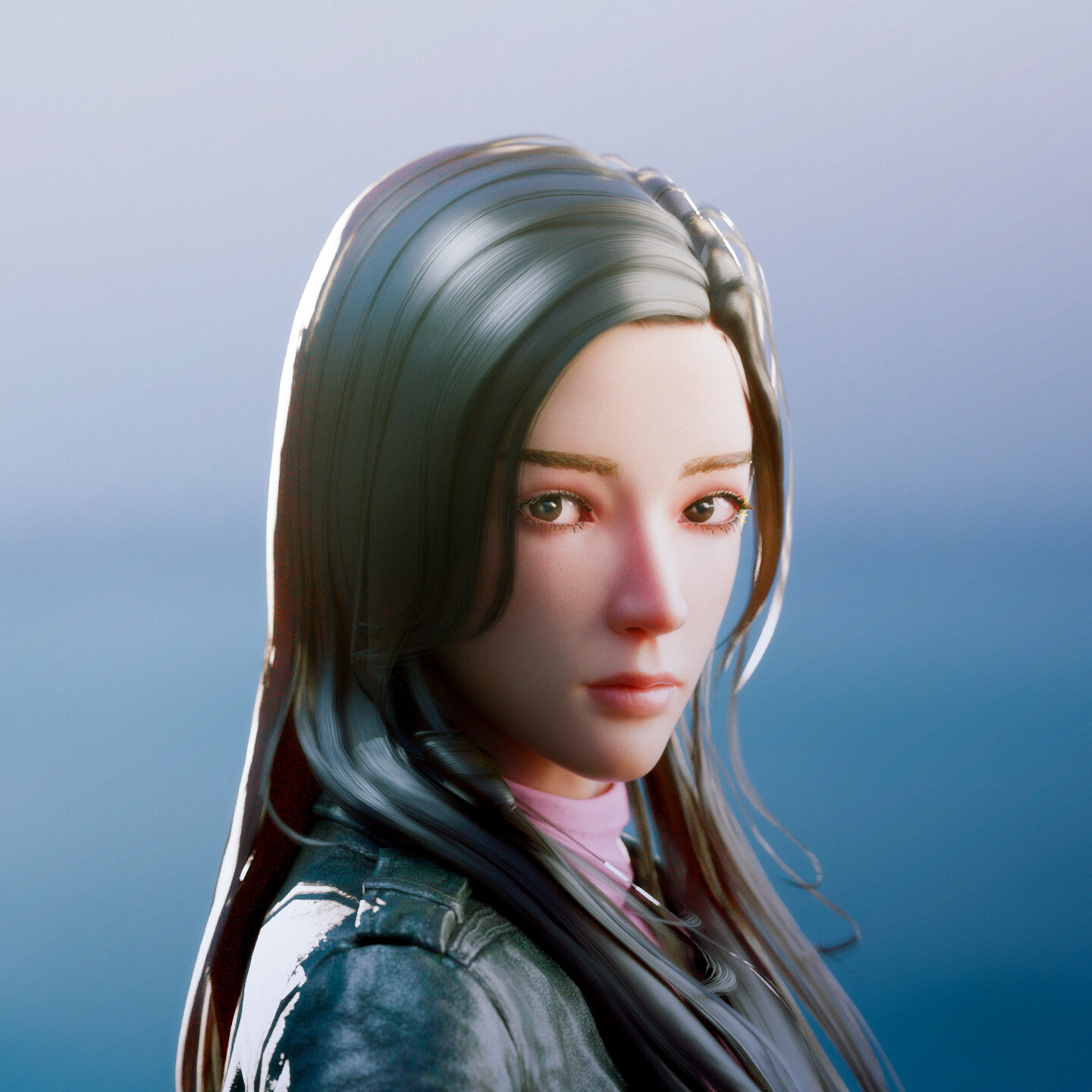 ArtStation - Another girl