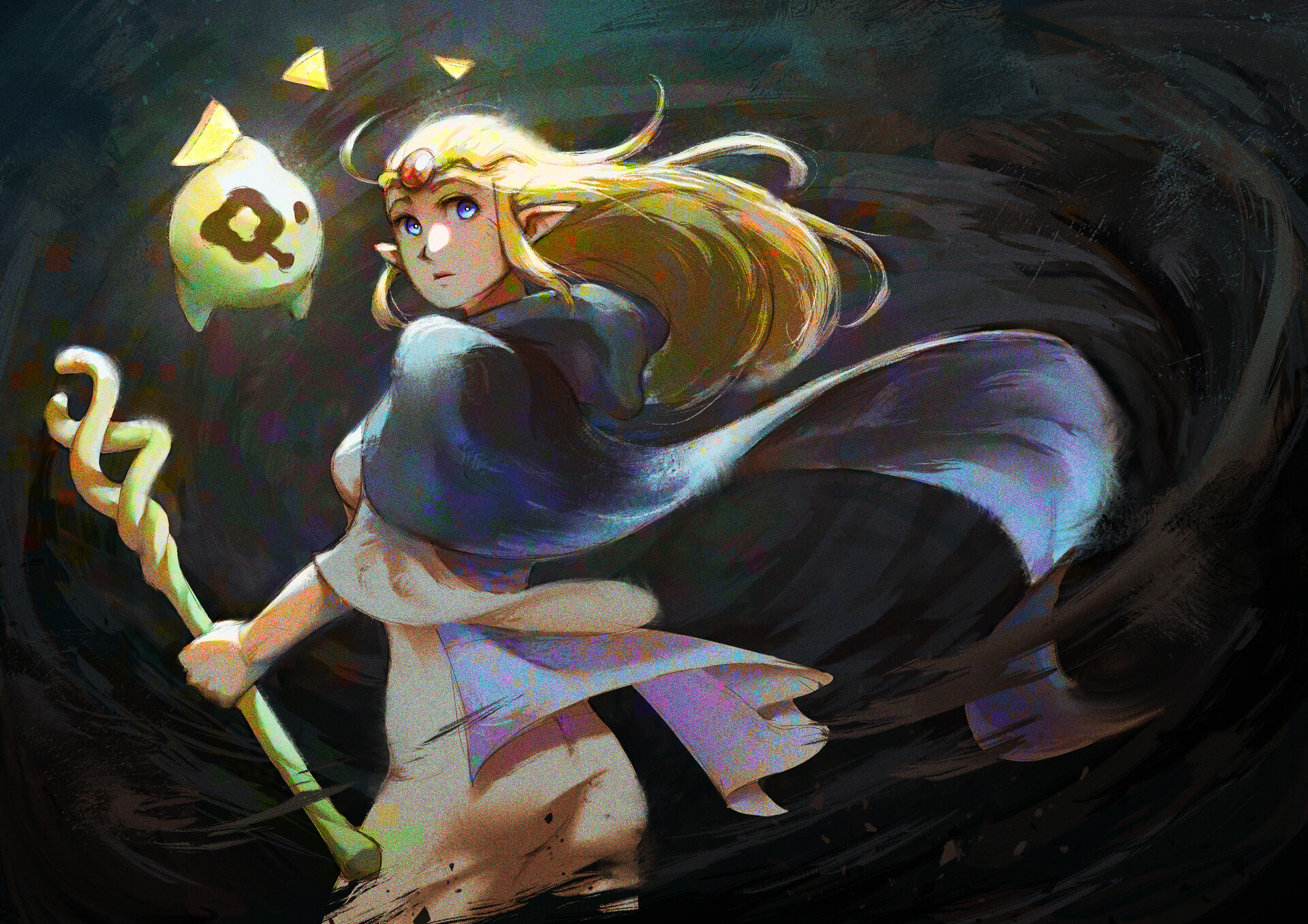 ArtStation - Zelda and Tri