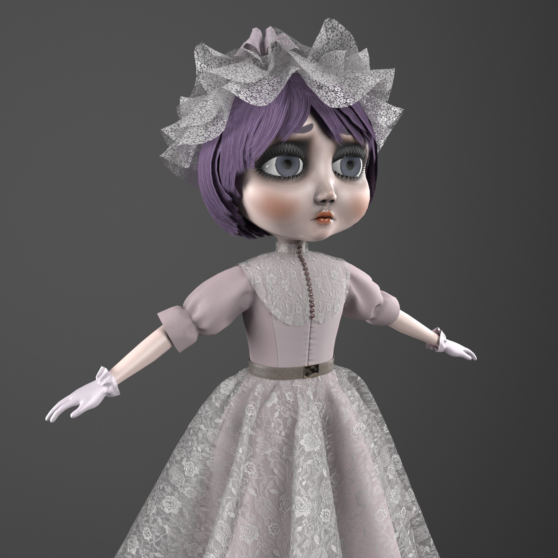 ArtStation - Sad doll