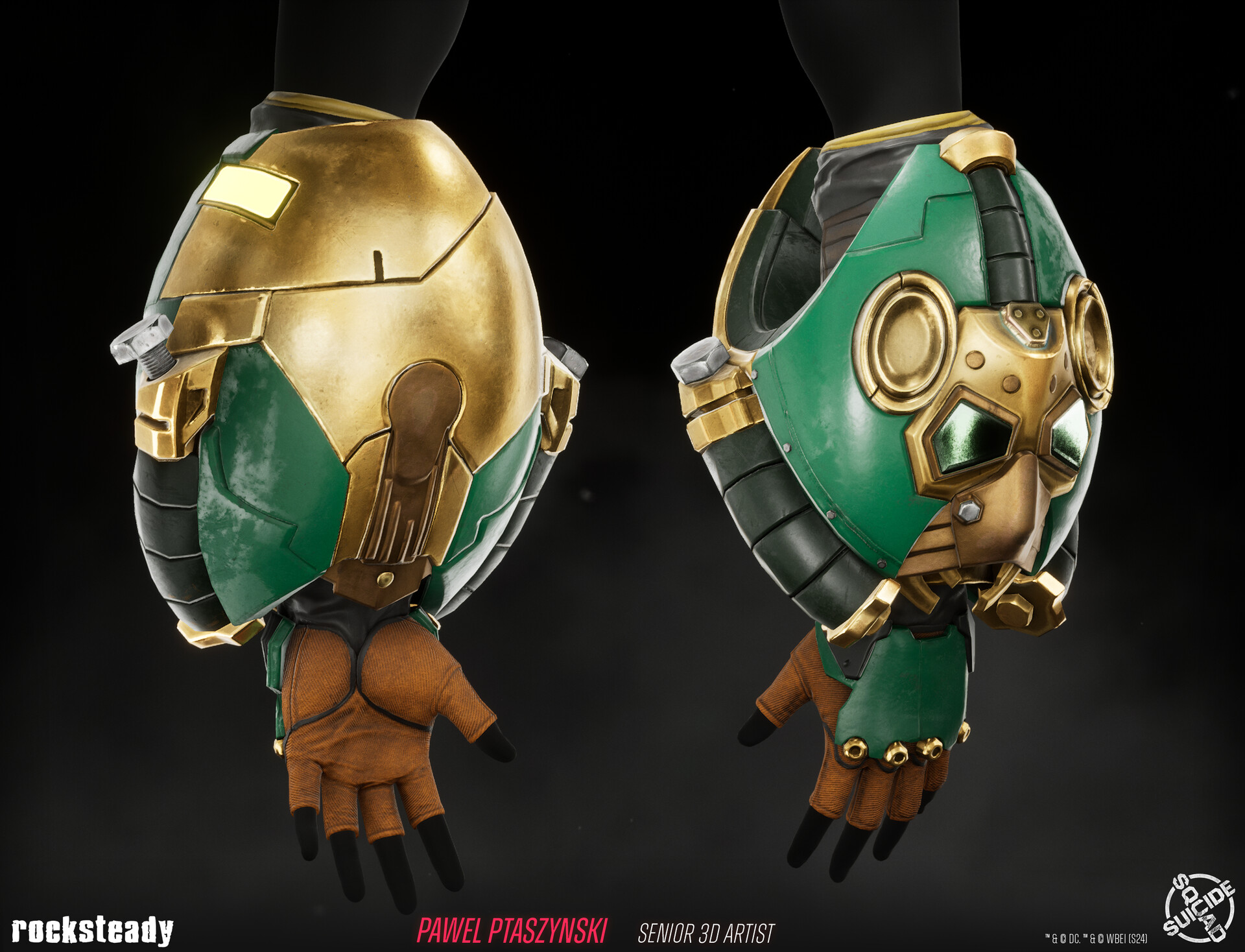 Pawel Ptaszynski - Zoe Lawton Gauntlets - Suicide Squad: Kill the Justice League