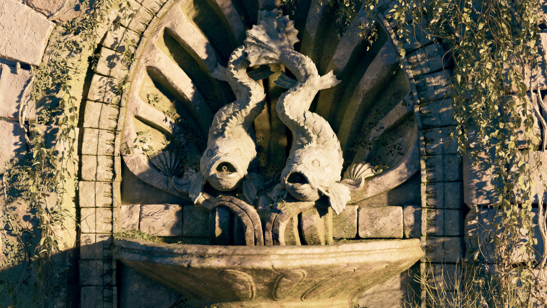 Maiken Lubkoll - Fish Fountain- 3D asset