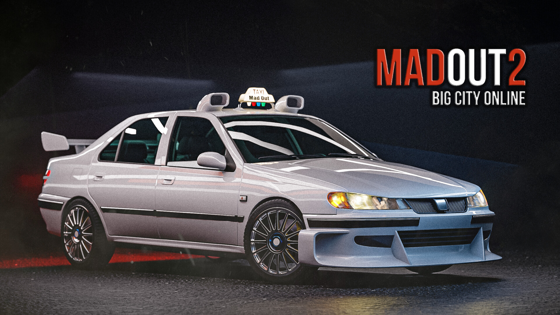ArtStation - Peugeot 406 (Taxi Tuning)