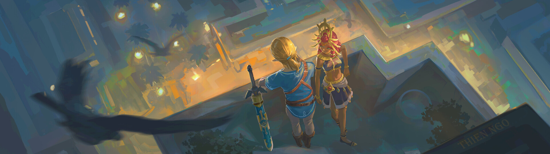 ArtStation - Link and Riju