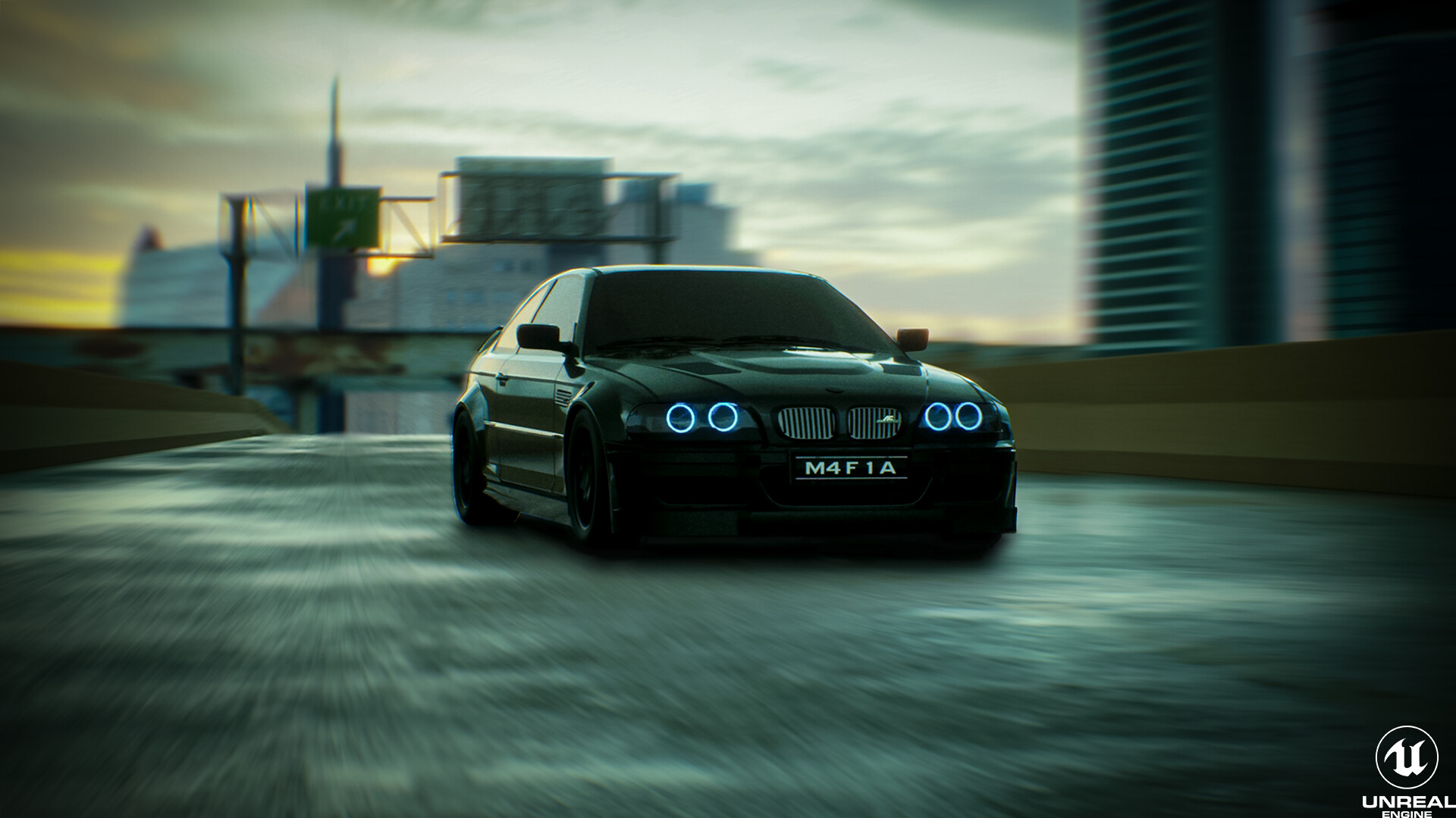 winston godwin - BMW M3 GTR Unreal Engine Render