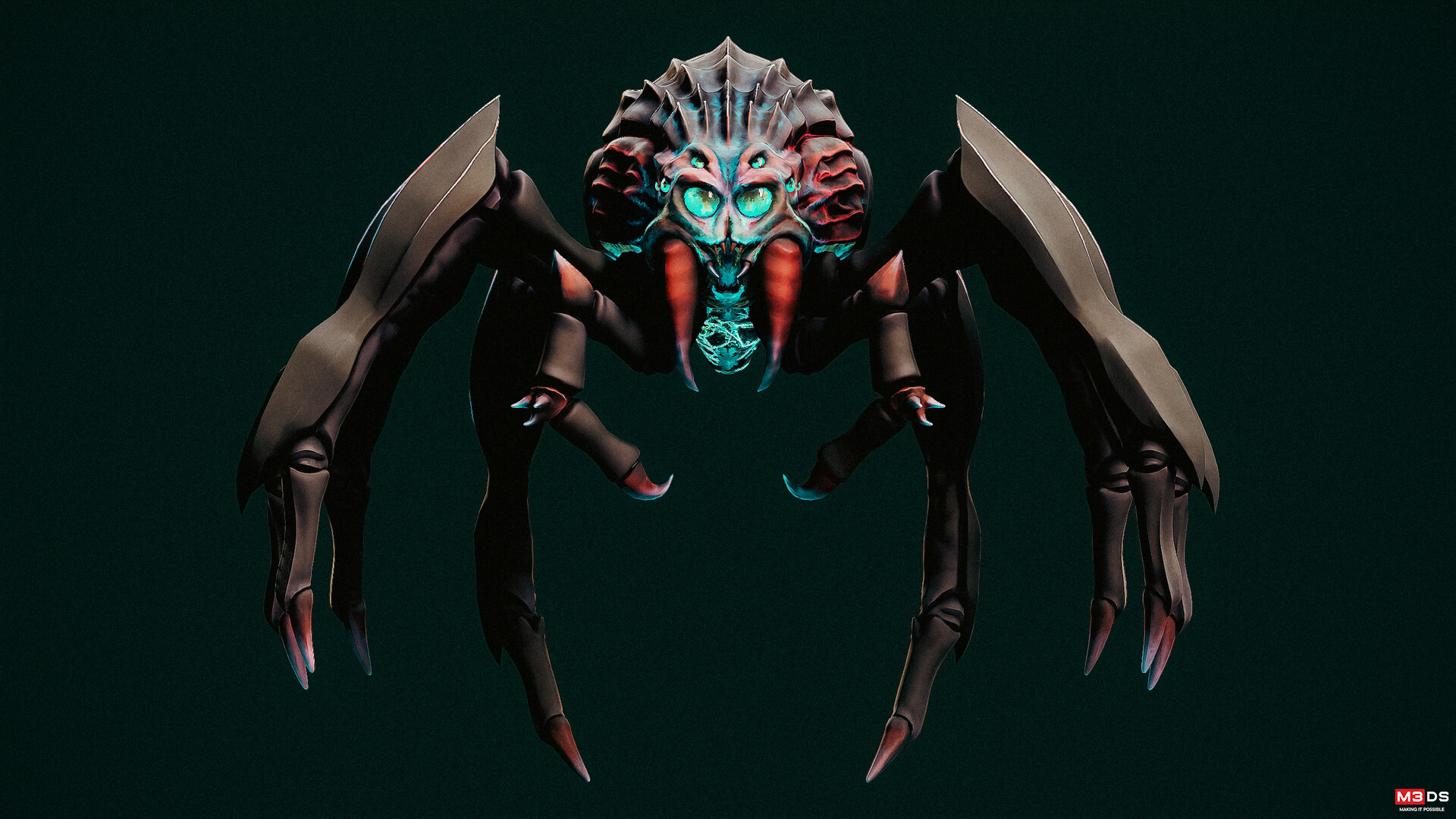 Jay Aries Desalisa - Handpainted Spiderling