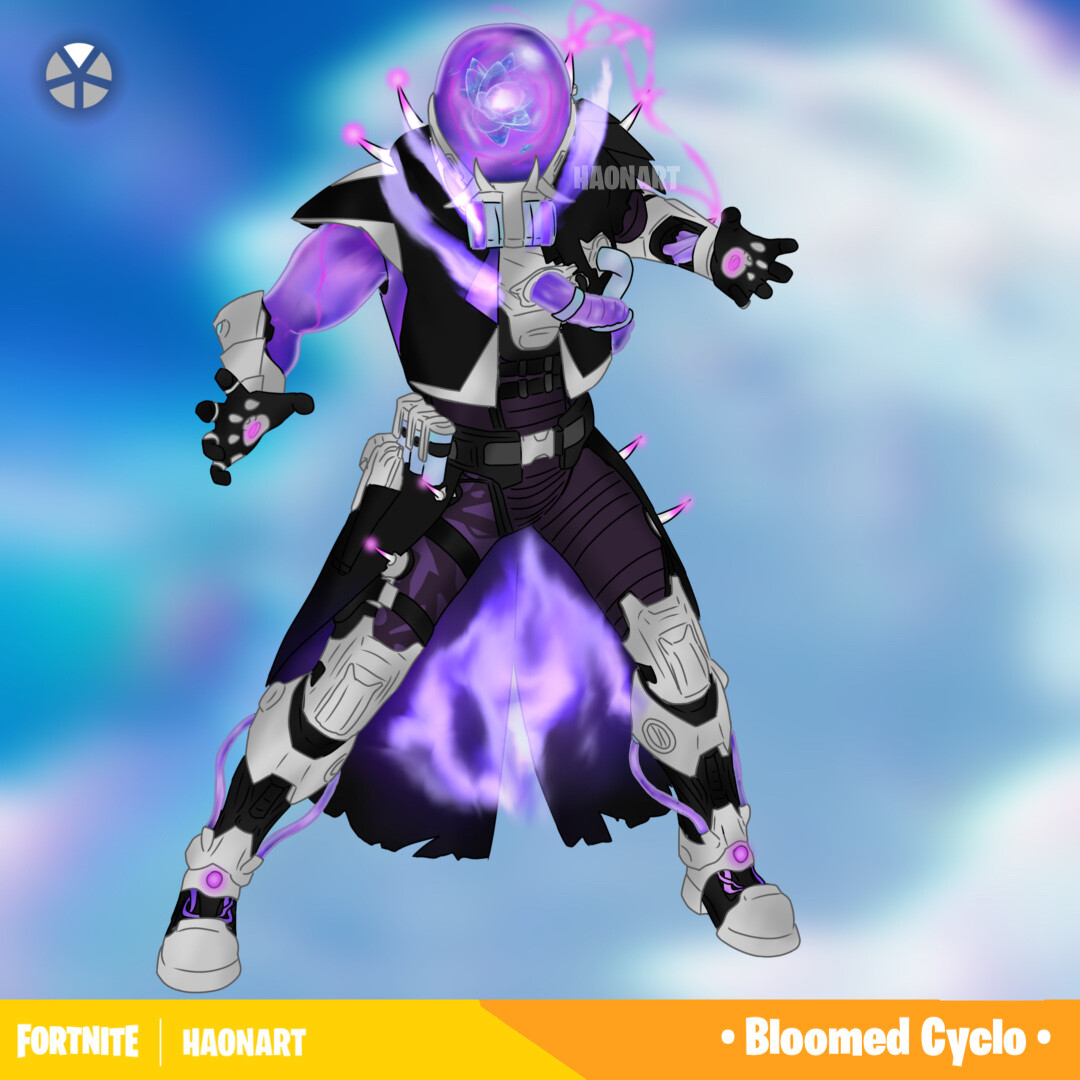 HaonArt - Fortnite Skin Concept | Bloomed Cyclo
