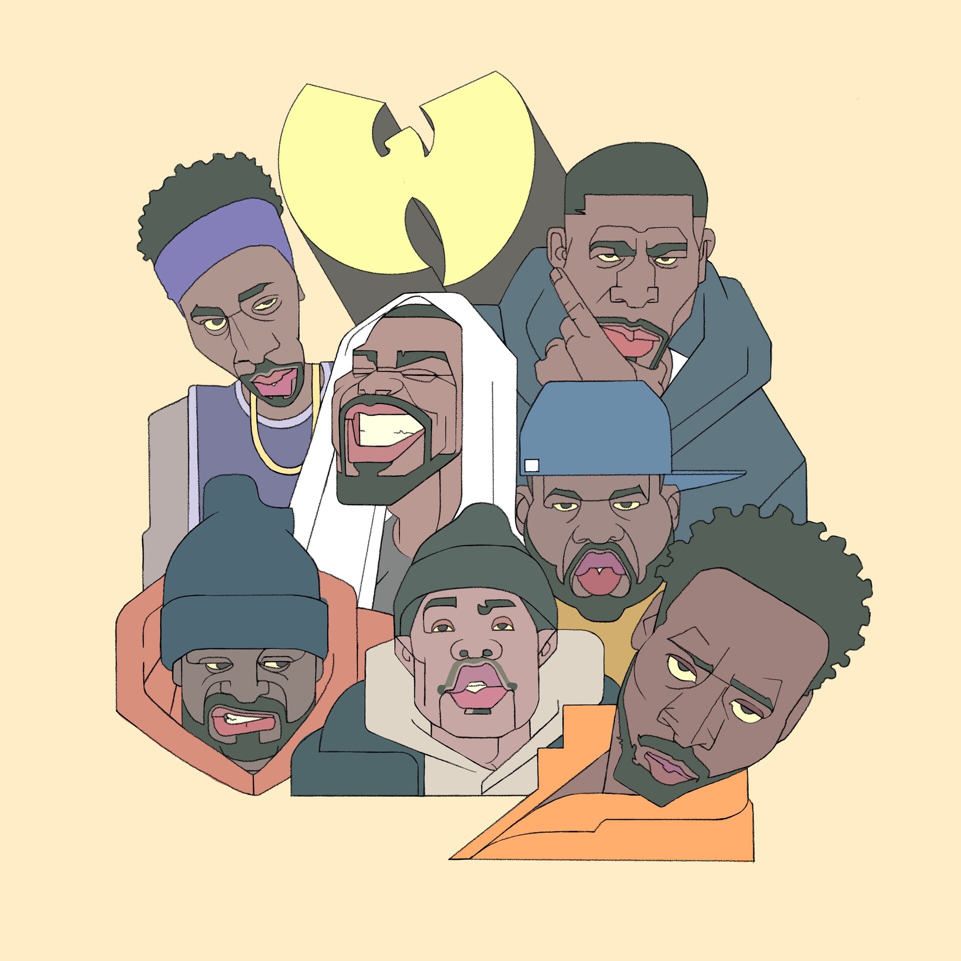 ArtStation - Wu Tang Clan