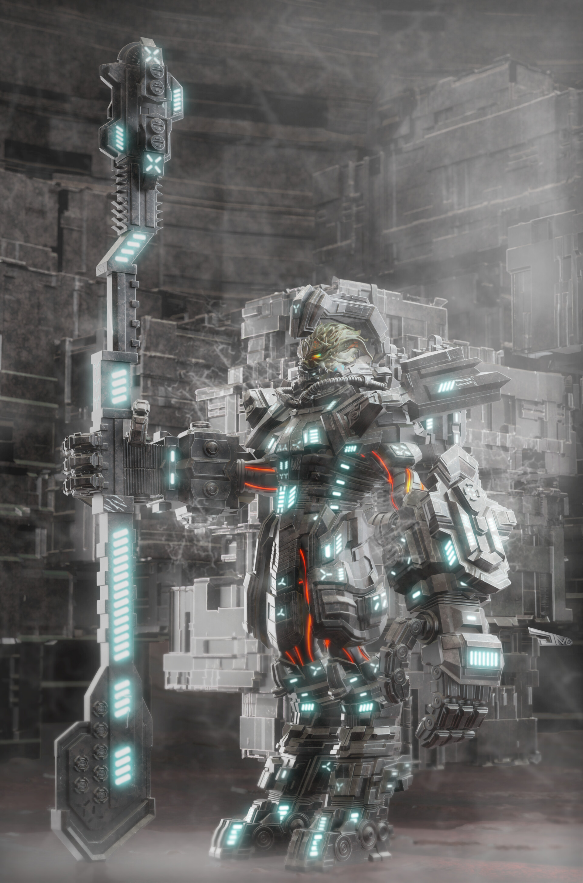 ArtStation - astro alien