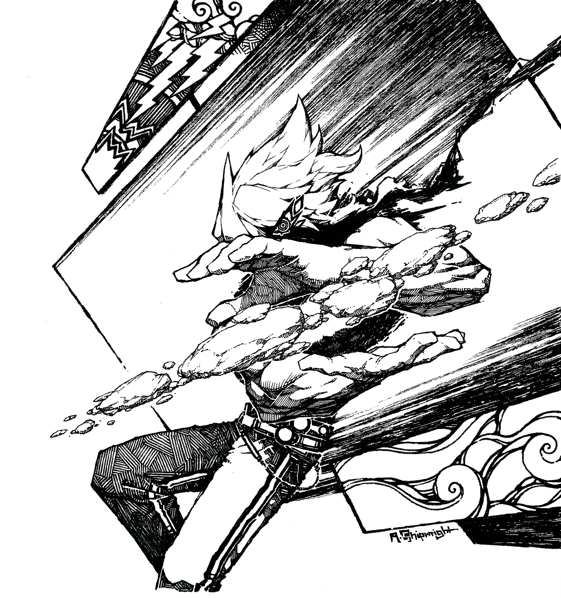 ArtStation - The Stone Blade