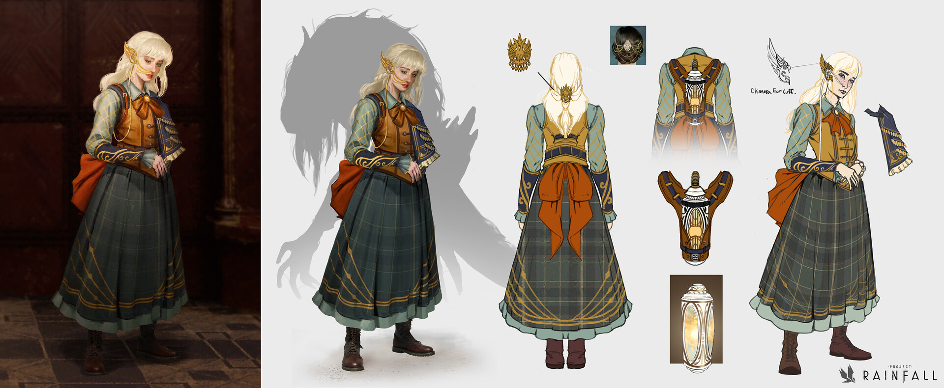 Atomhawk - Project RAINFALL: Characters