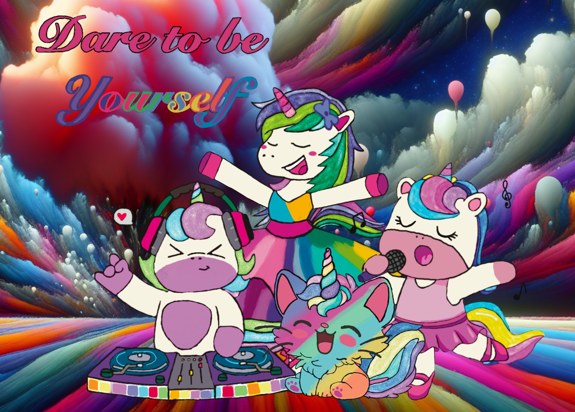 ArtStation - Dare to be yourself