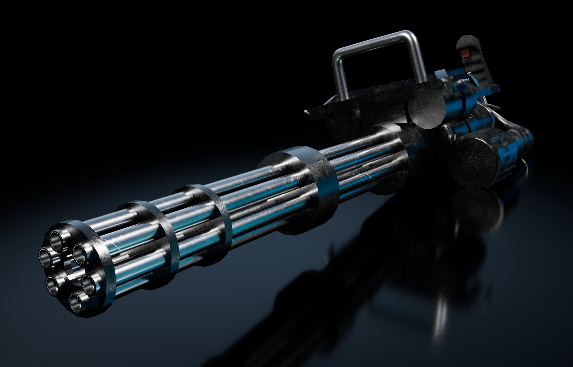 ArtStation - Gatling Gun