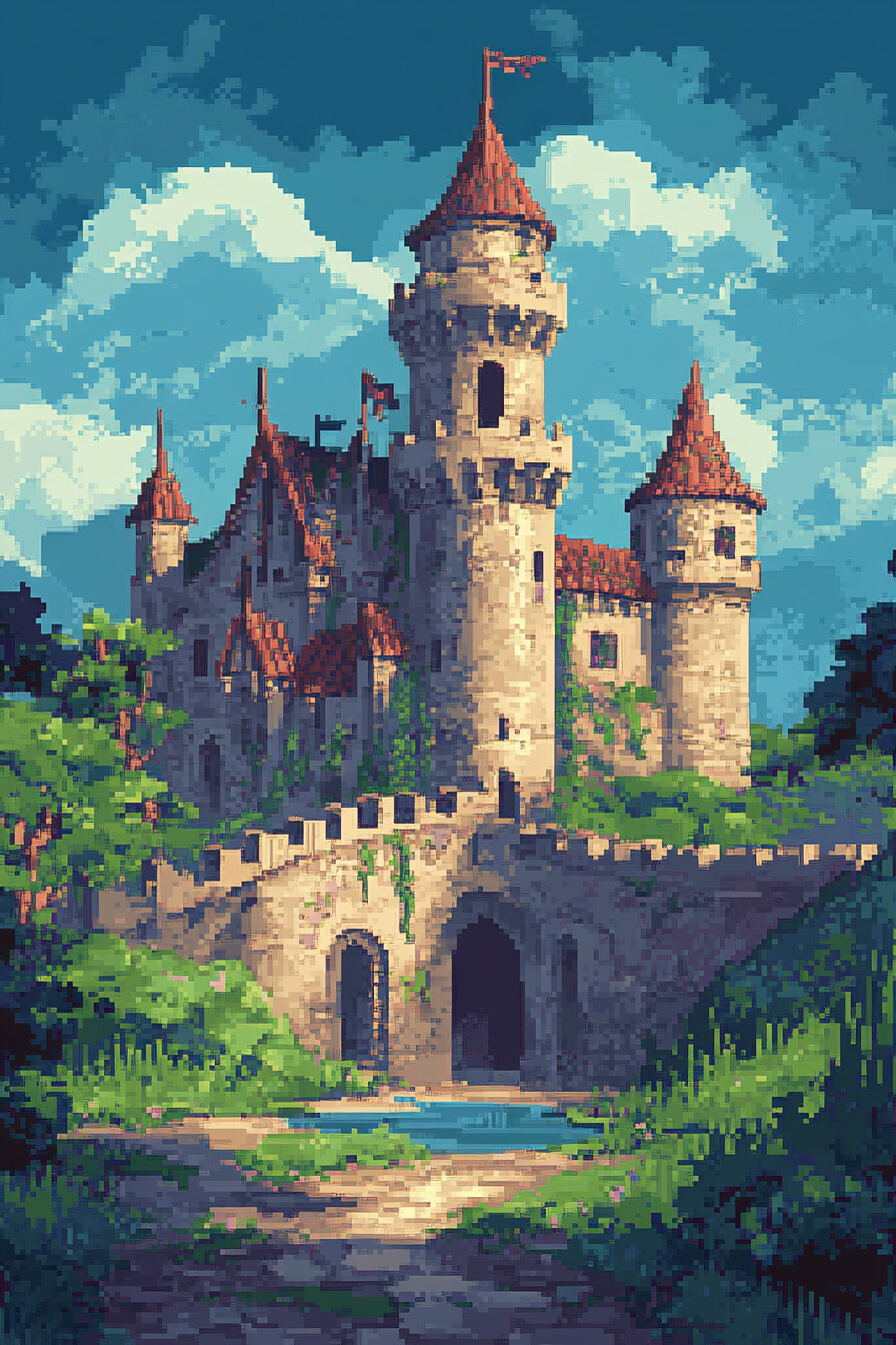 ArtStation - The Enchanted Fortress