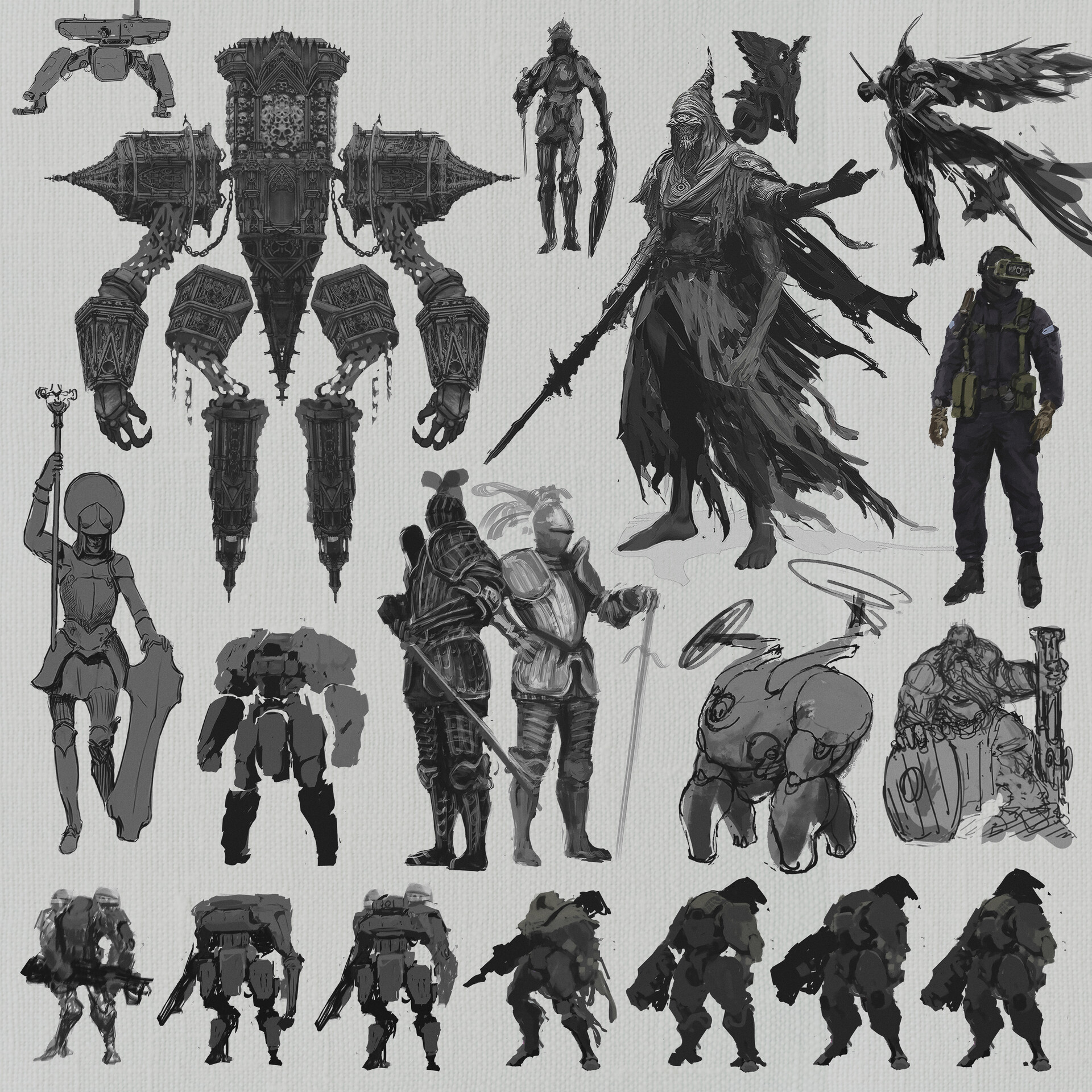 ArtStation - Sketch Dump - November 2024