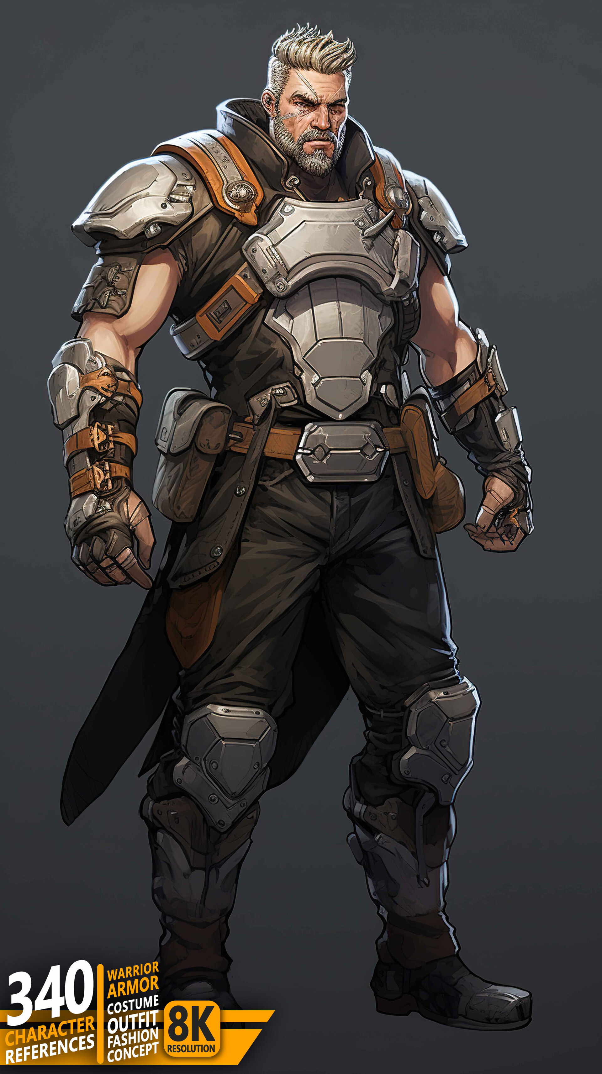 ArtStation - 340 Warrior Armor-Costume-Outfit-Fashion-Concept ...