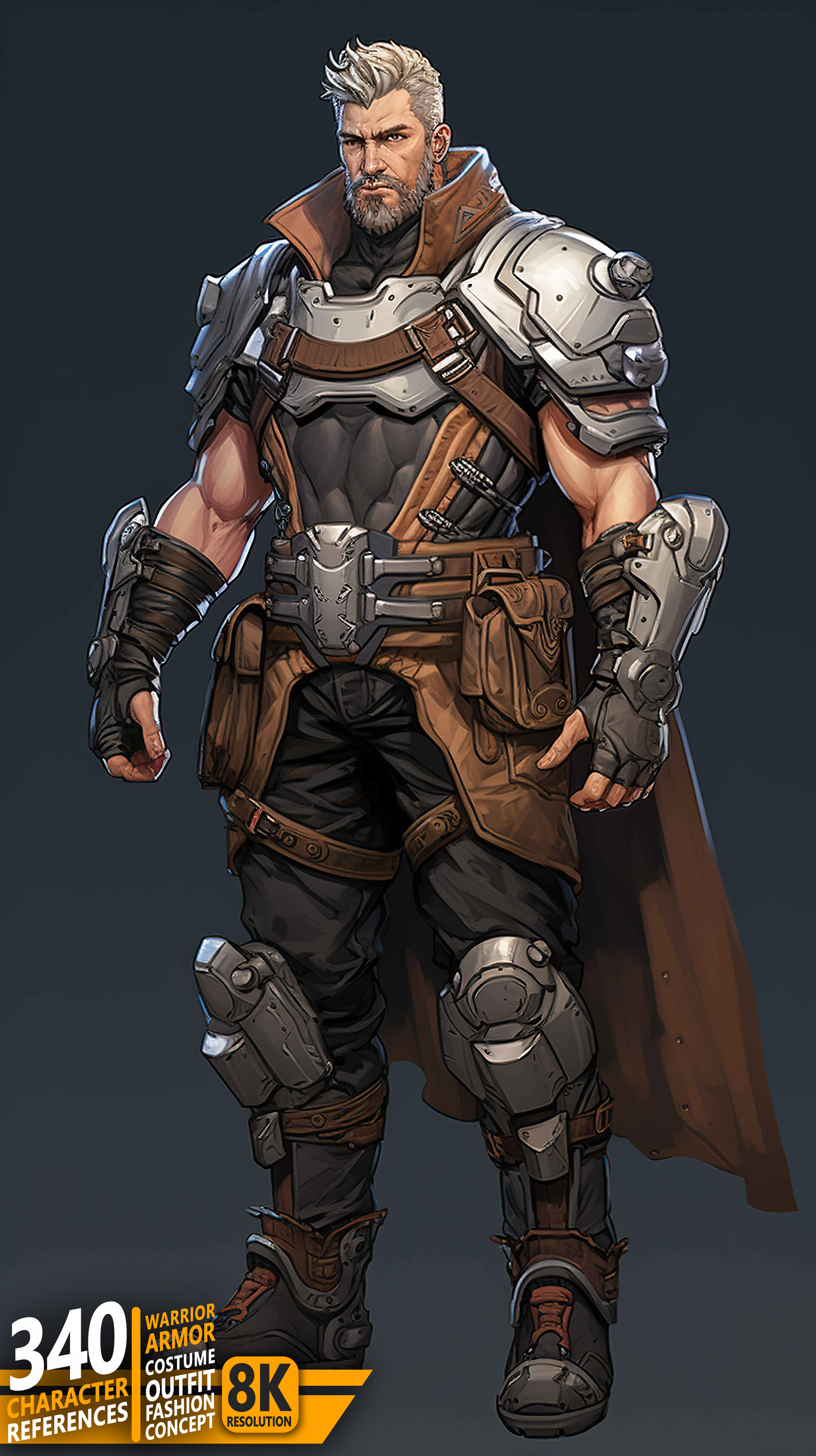 ArtStation - 340 Warrior Armor-Costume-Outfit-Fashion-Concept ...