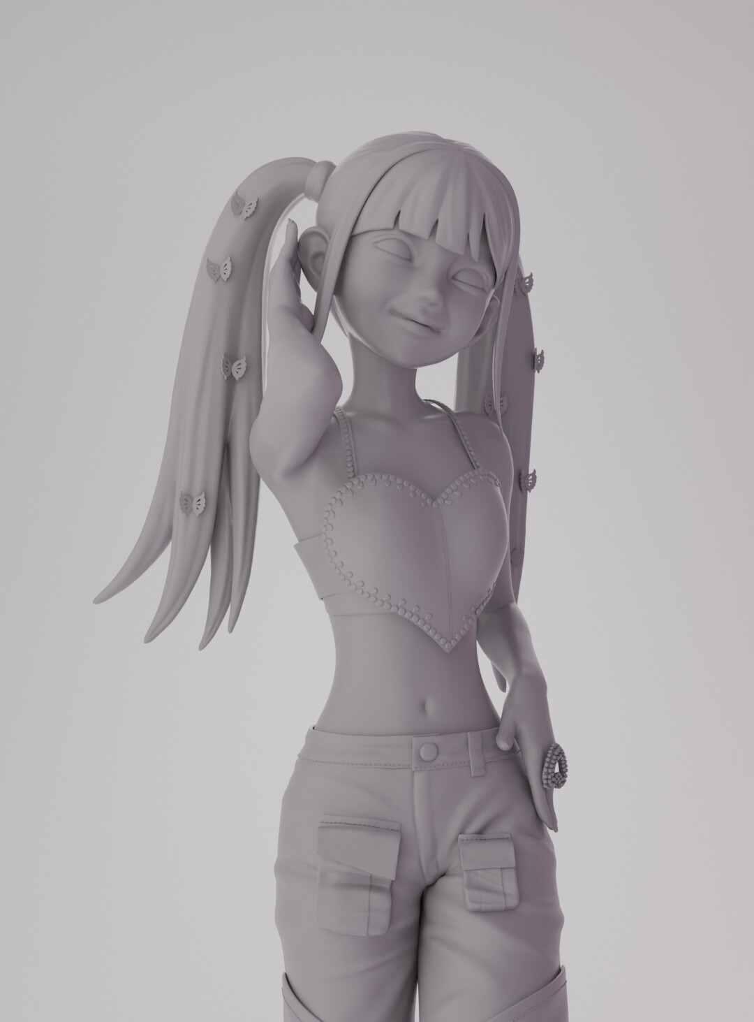 ArtStation - newjeans hanni 3d modeling