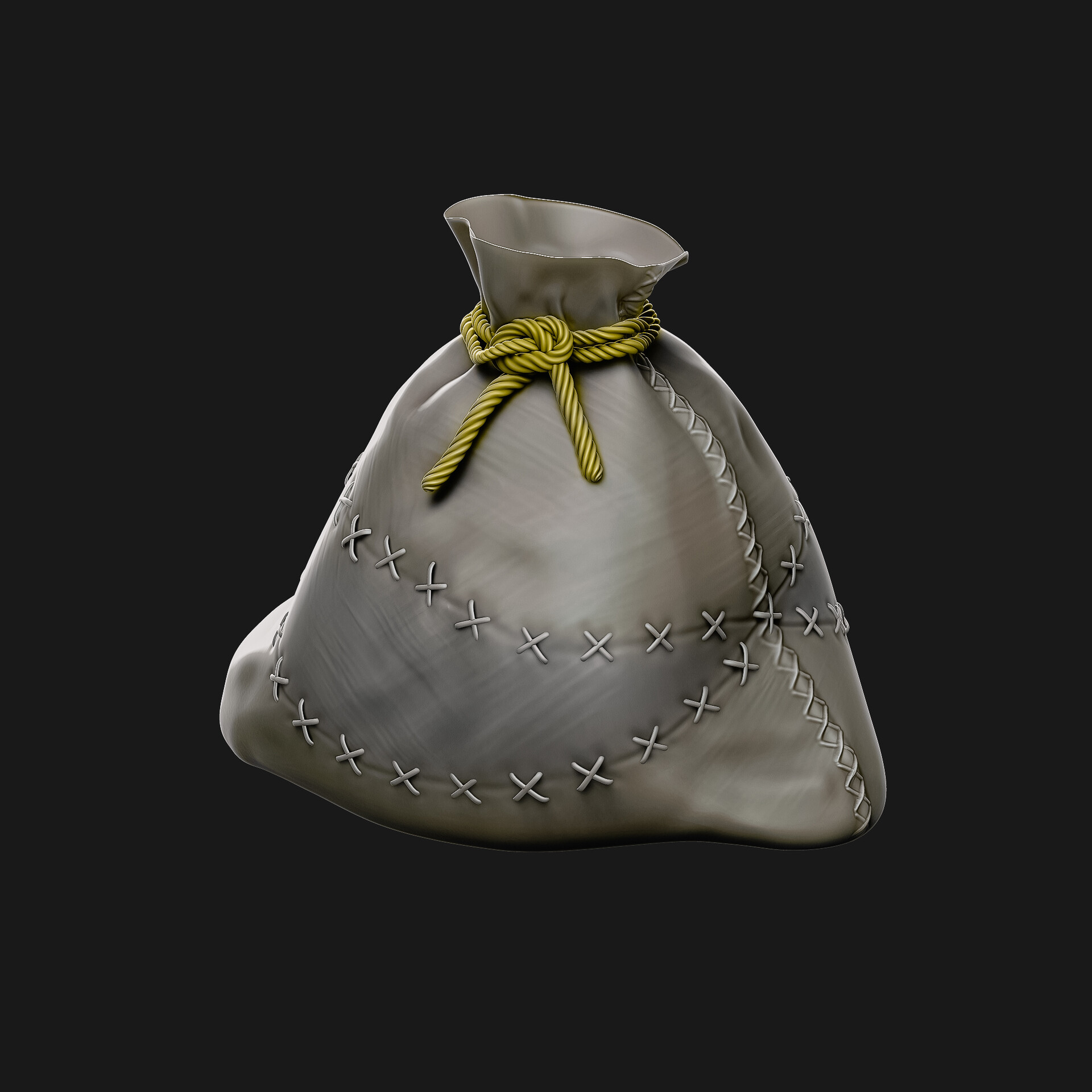 ArtStation - Stylized bag