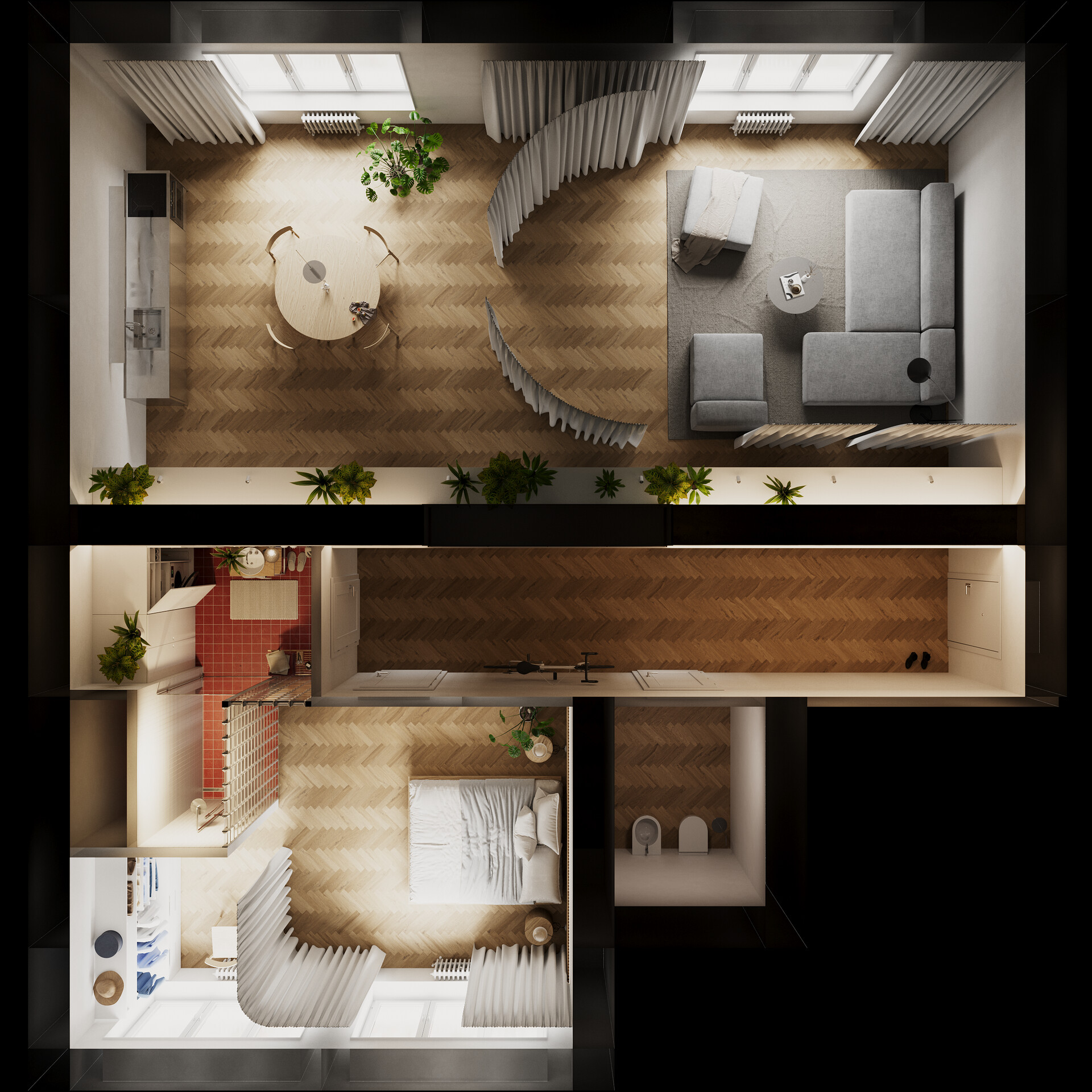 Evermotion Studio - Minimalist Apartment - Archinteriors vol. 67