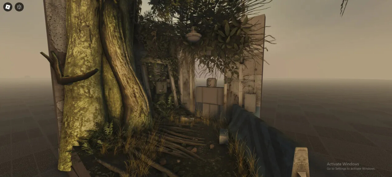 ArtStation - Desolation concept build (Upcoming Roblox game)