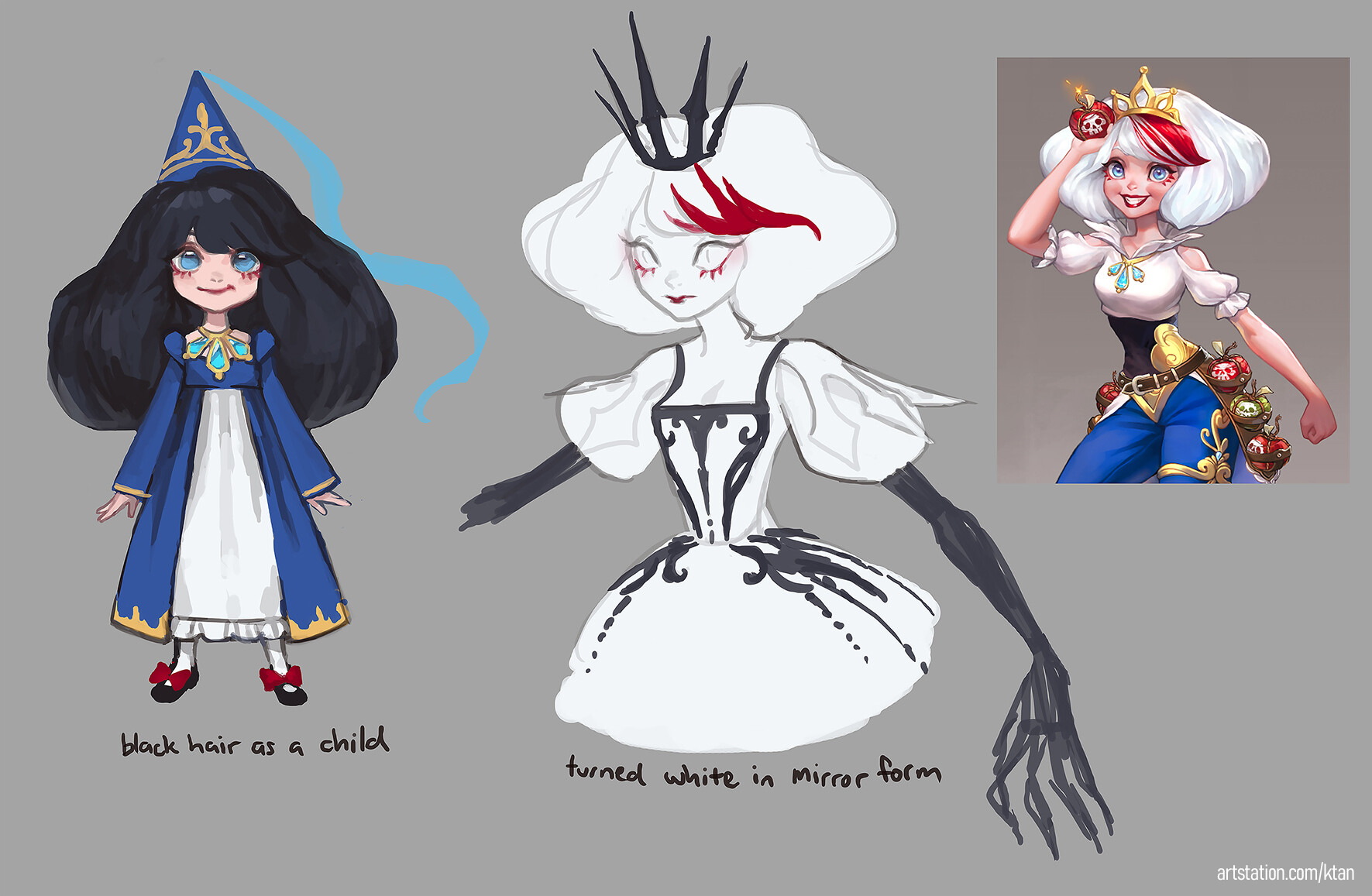 Kelly Tan - Expression Sketches