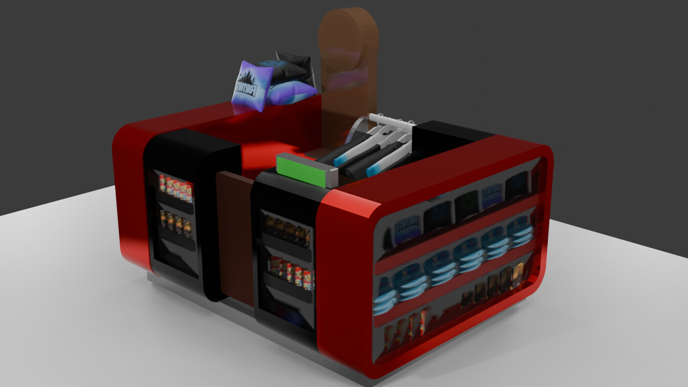 ArtStation - Projeto Quiosque - Arquitetura e Ensinamento da Escola Zion