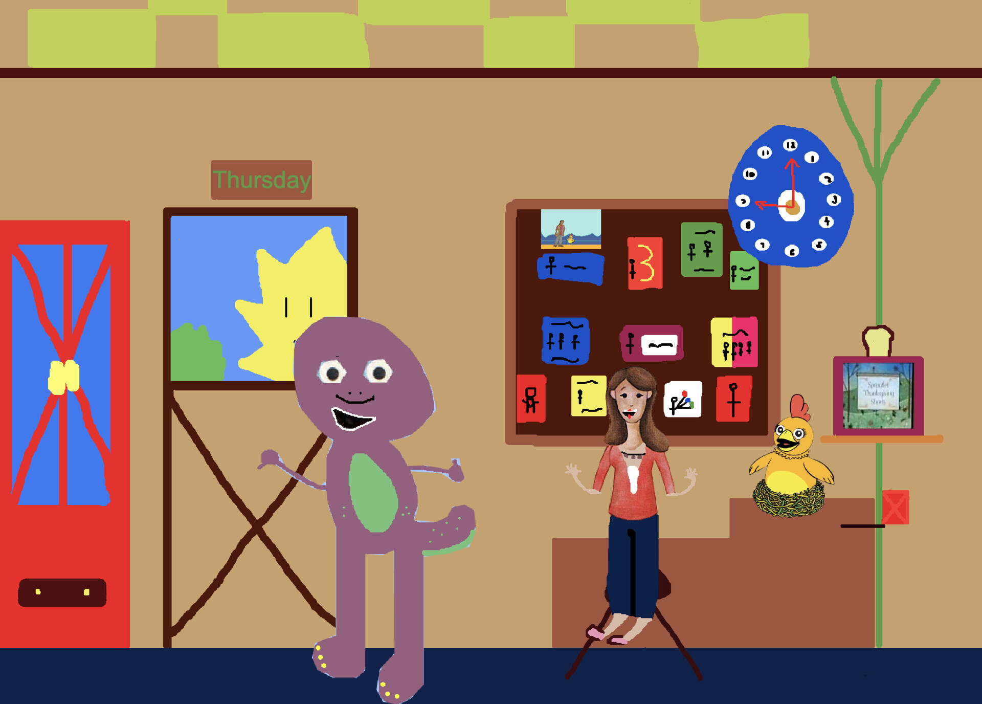 ArtStation - Sprout's Thanksgiving Party (The Sunny Side Up Show)