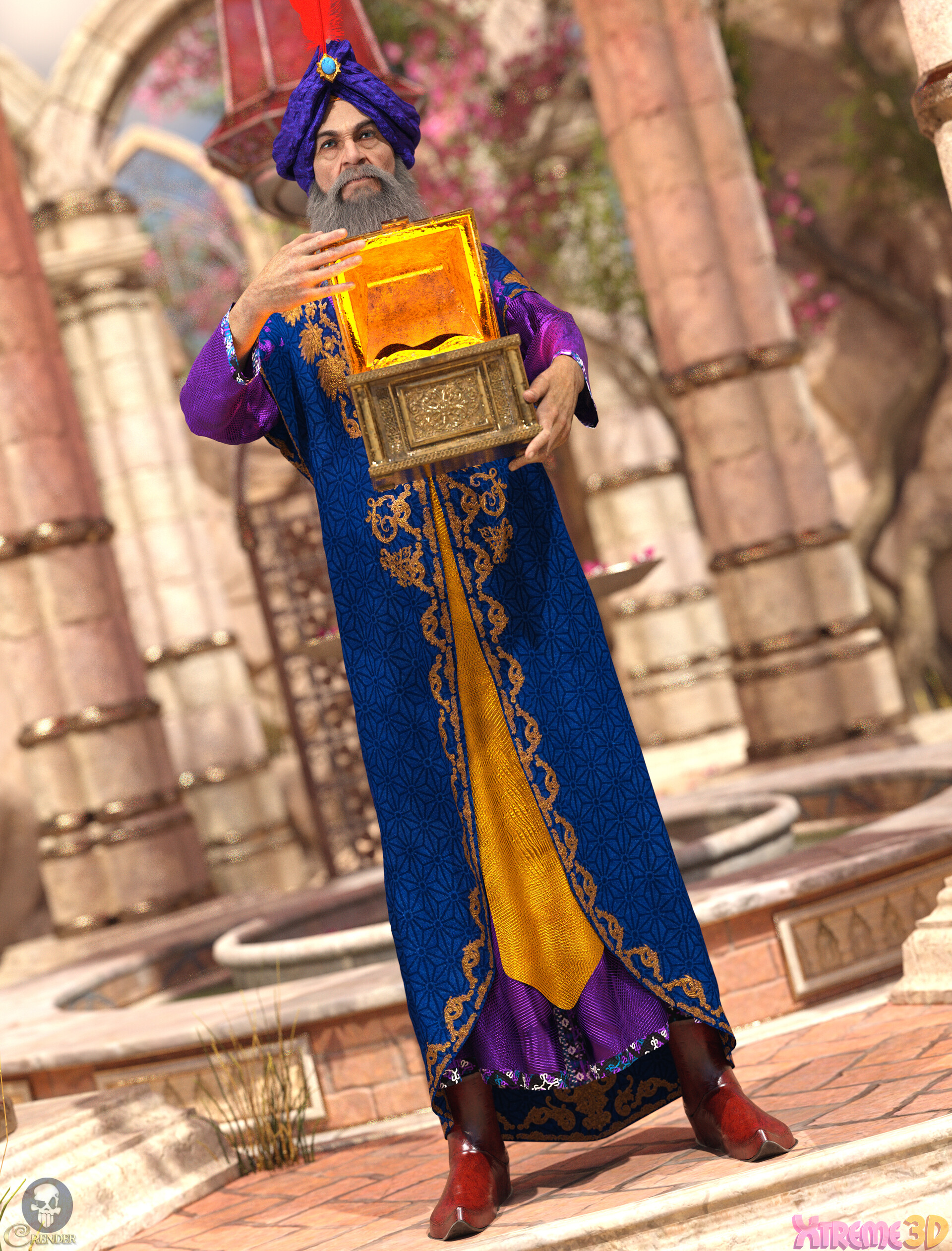 Xtreme3D Studio - Three Kings - King Melchior by Cybertenko