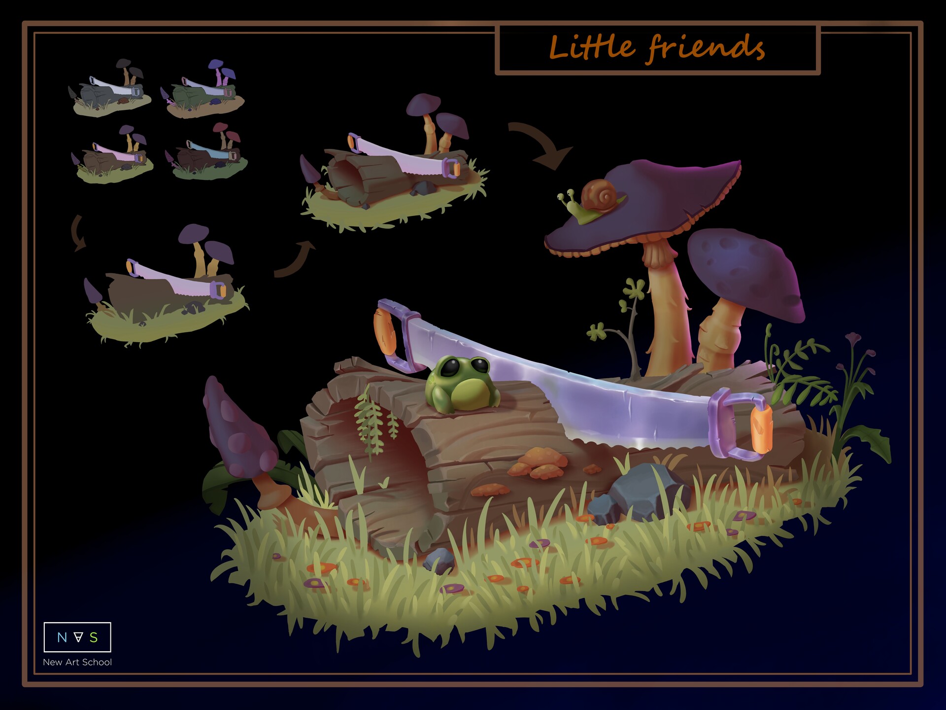 ArtStation - Little friends